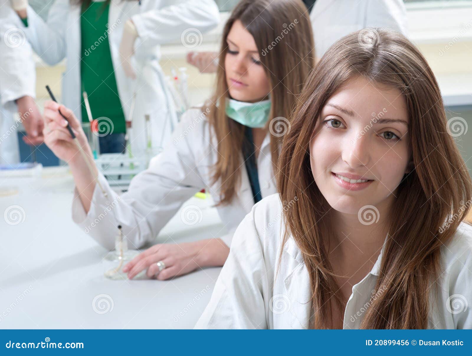 Portrait of Medical Students Stock Photo - Image of discovery ...