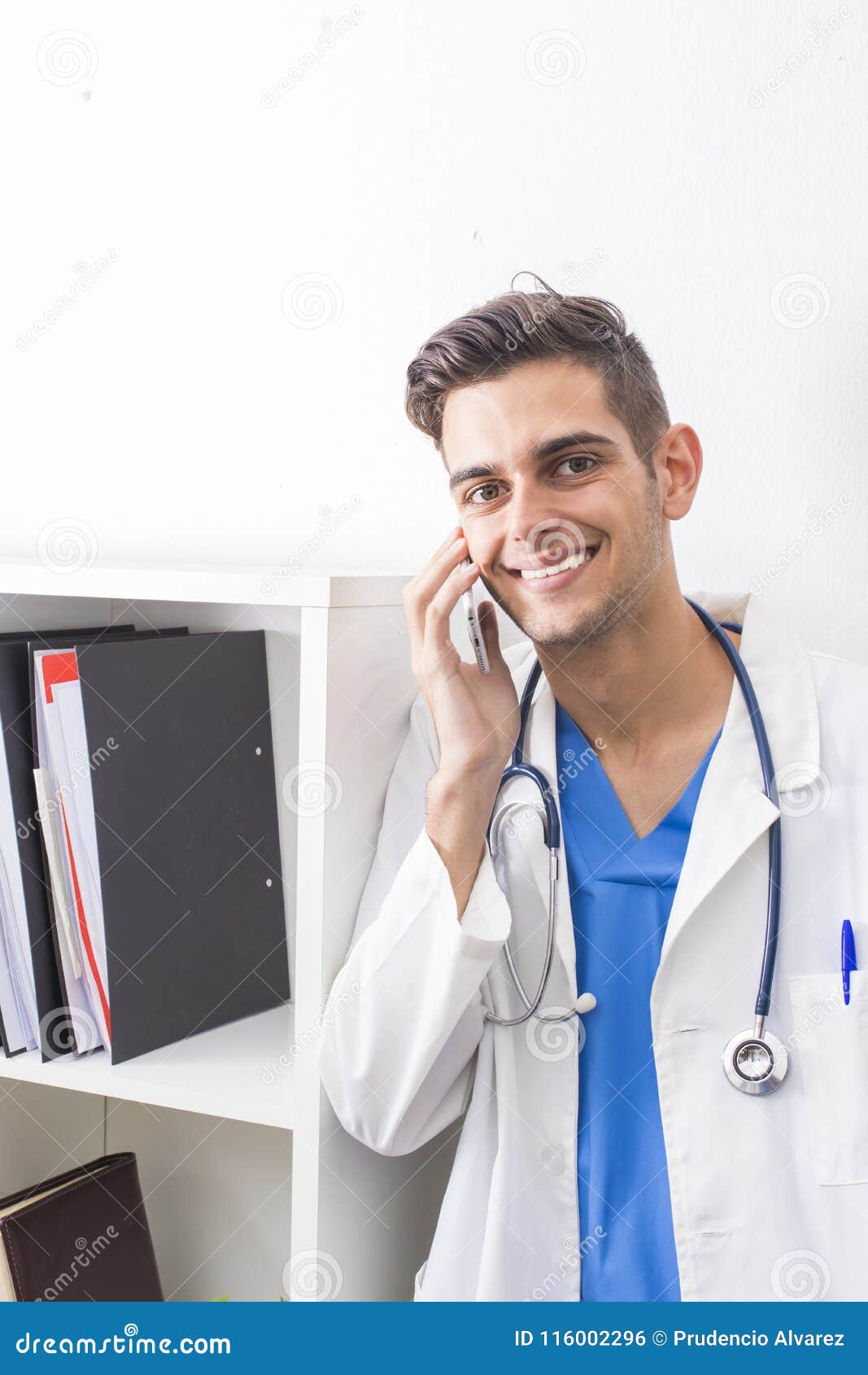 Portrait of Medicine Professional Working Stock Photo - Image of ...