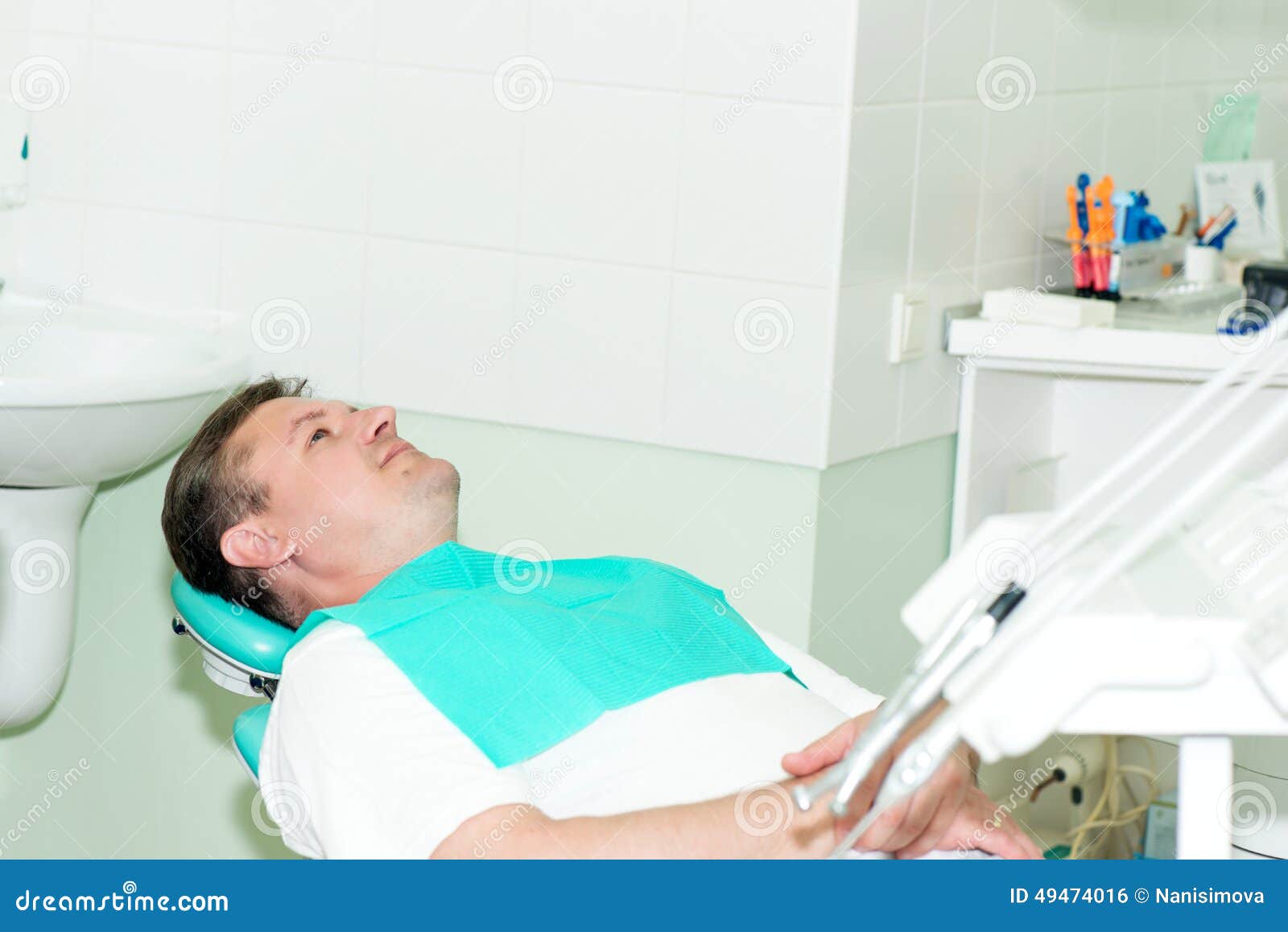 Portrait of Men in Dentist Office Stock Photo - Image of dentistry ...