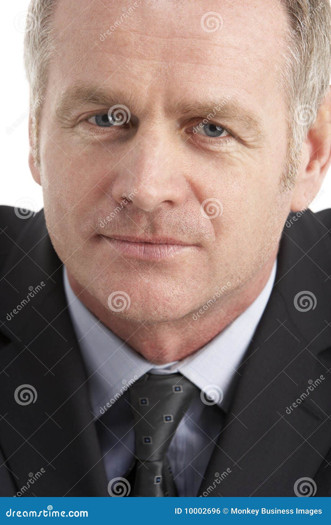 Portrait of Middle Aged Businessman Stock Photo - Image of people ...
