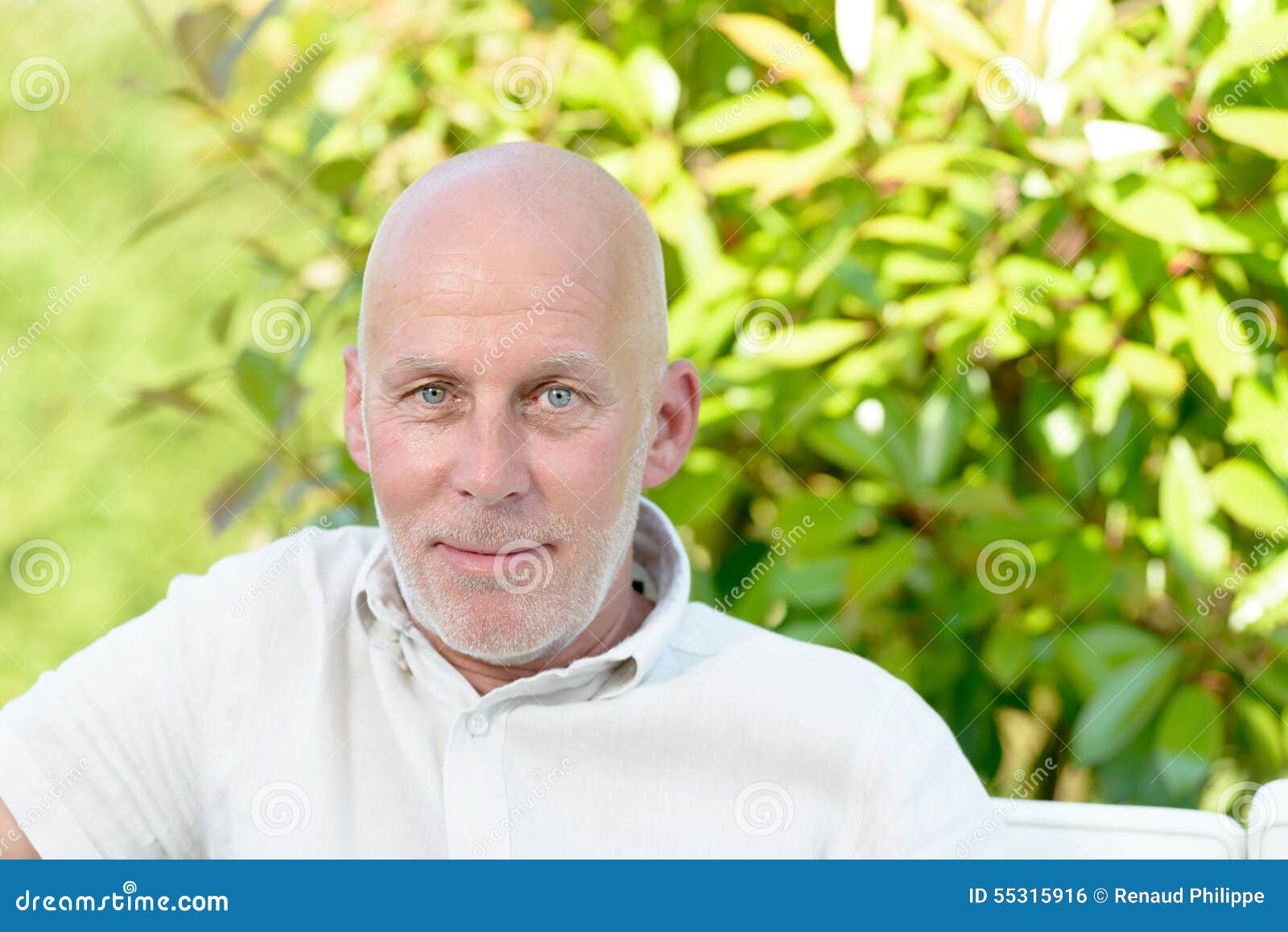 Portrait of a Middle-aged Man Stock Photo - Image of smile, handsome ...