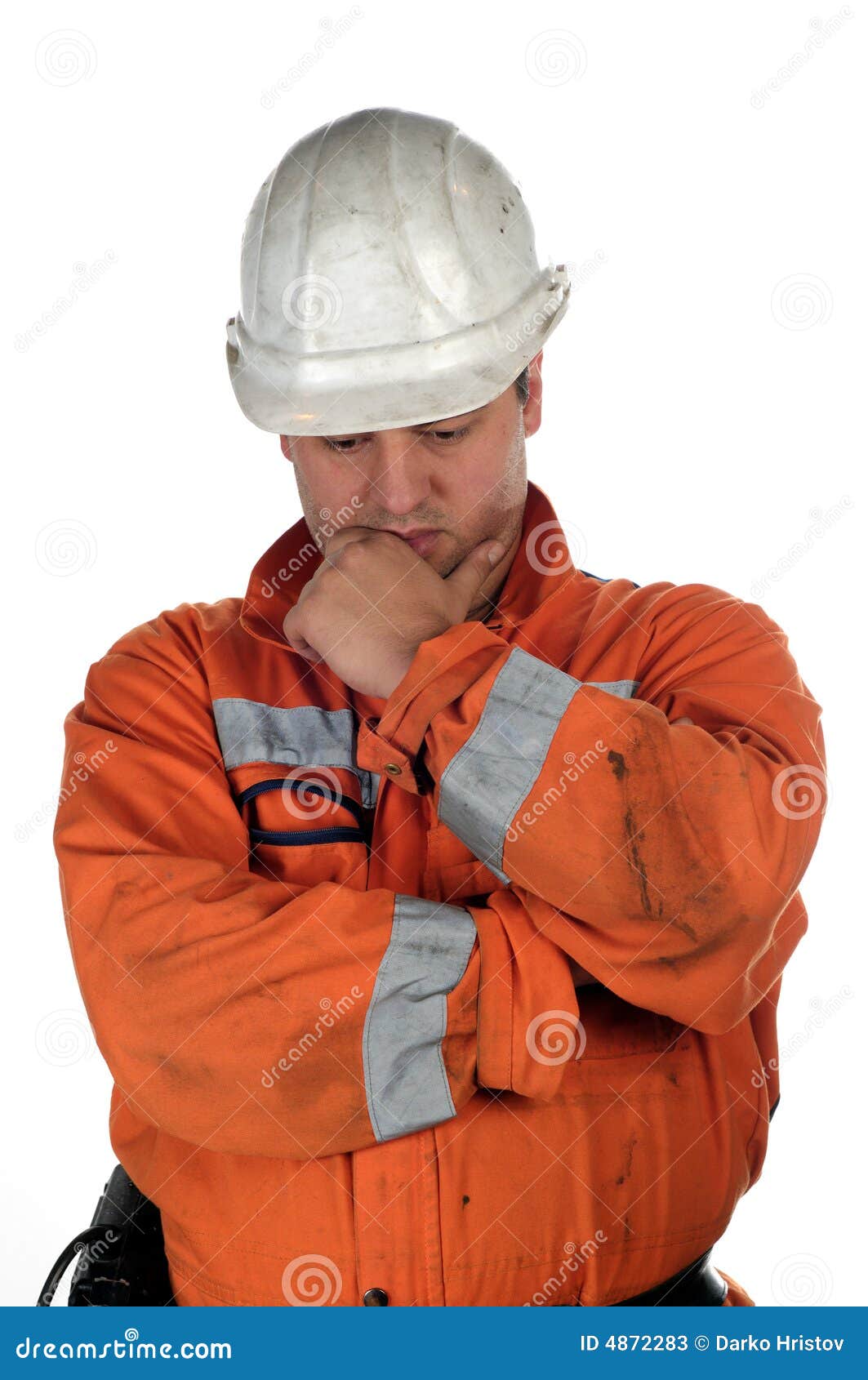 Portrait of a miner stock image. Image of lung, mining - 4872283