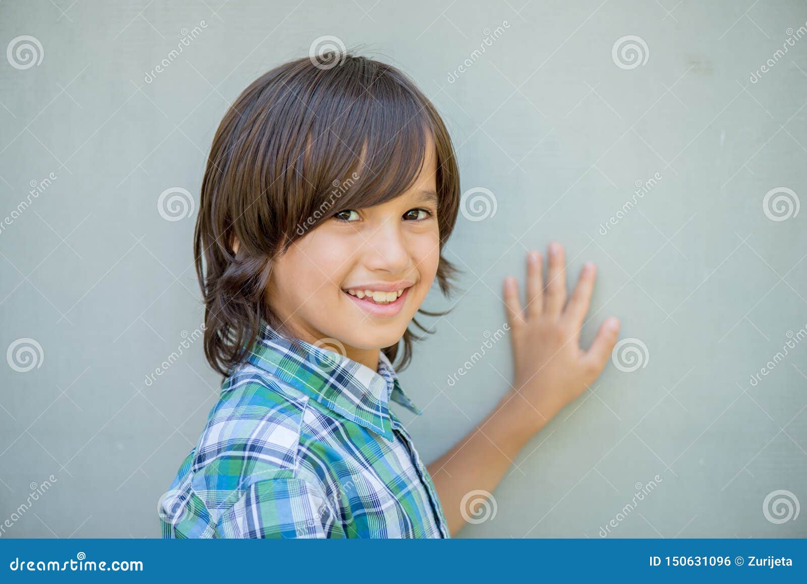 Portrait of model boy stock photo. Image of blue, lifestyle - 150631096