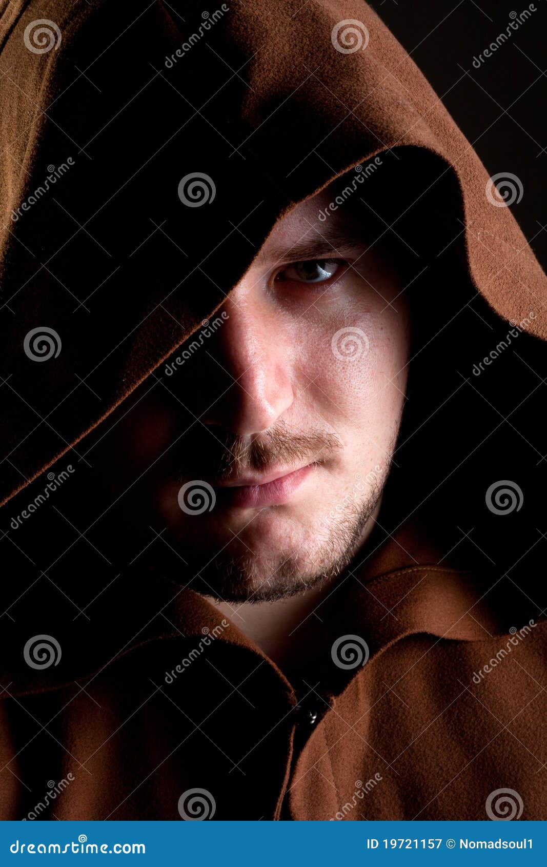 Portrait of monk stock image. Image of pray, christianity - 19721157