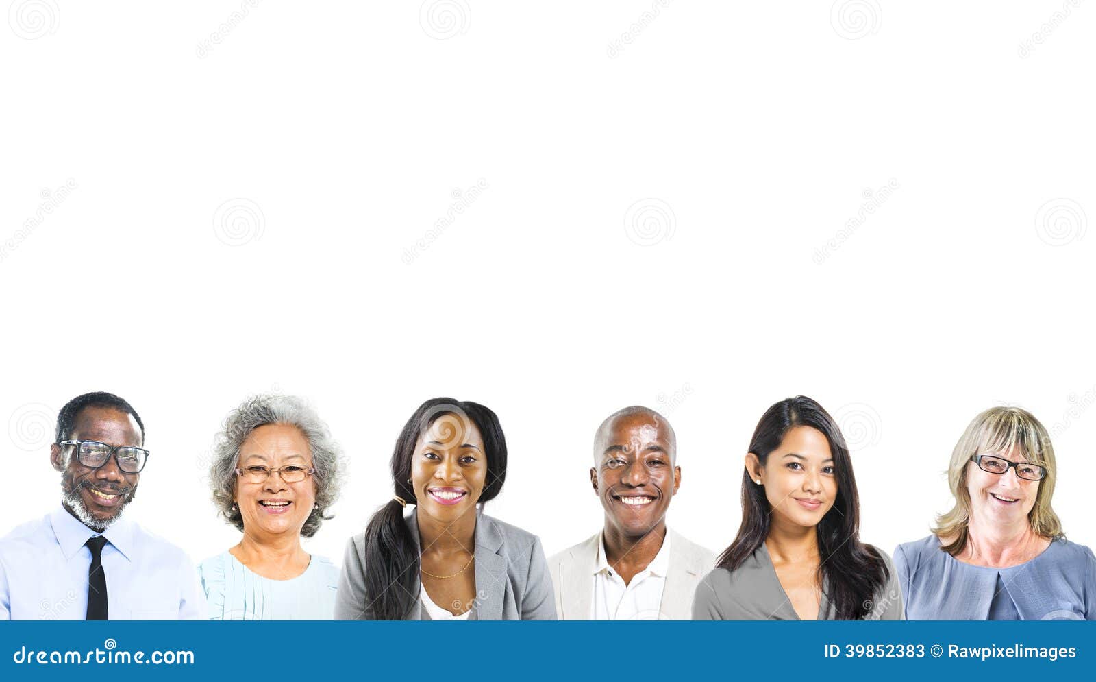 Portrait of Multiethnic Diverse Business People Stock Image - Image of ...