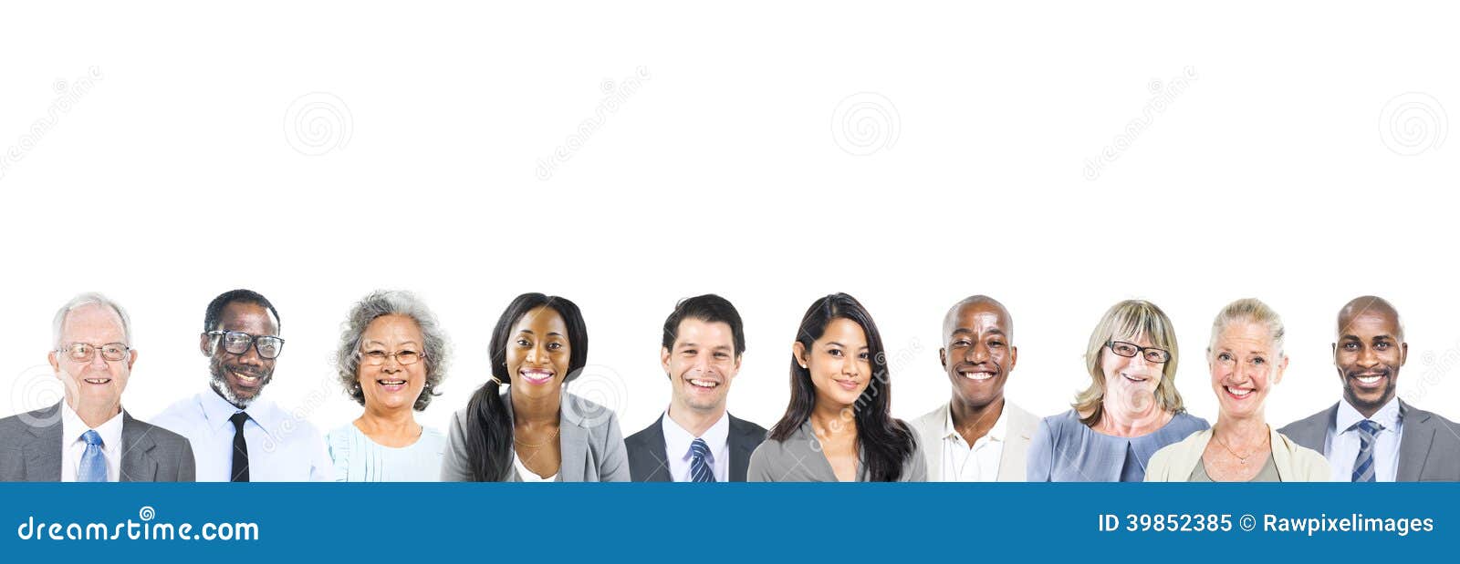 Portrait of Multiethnic Diverse Business People Stock Image - Image of ...