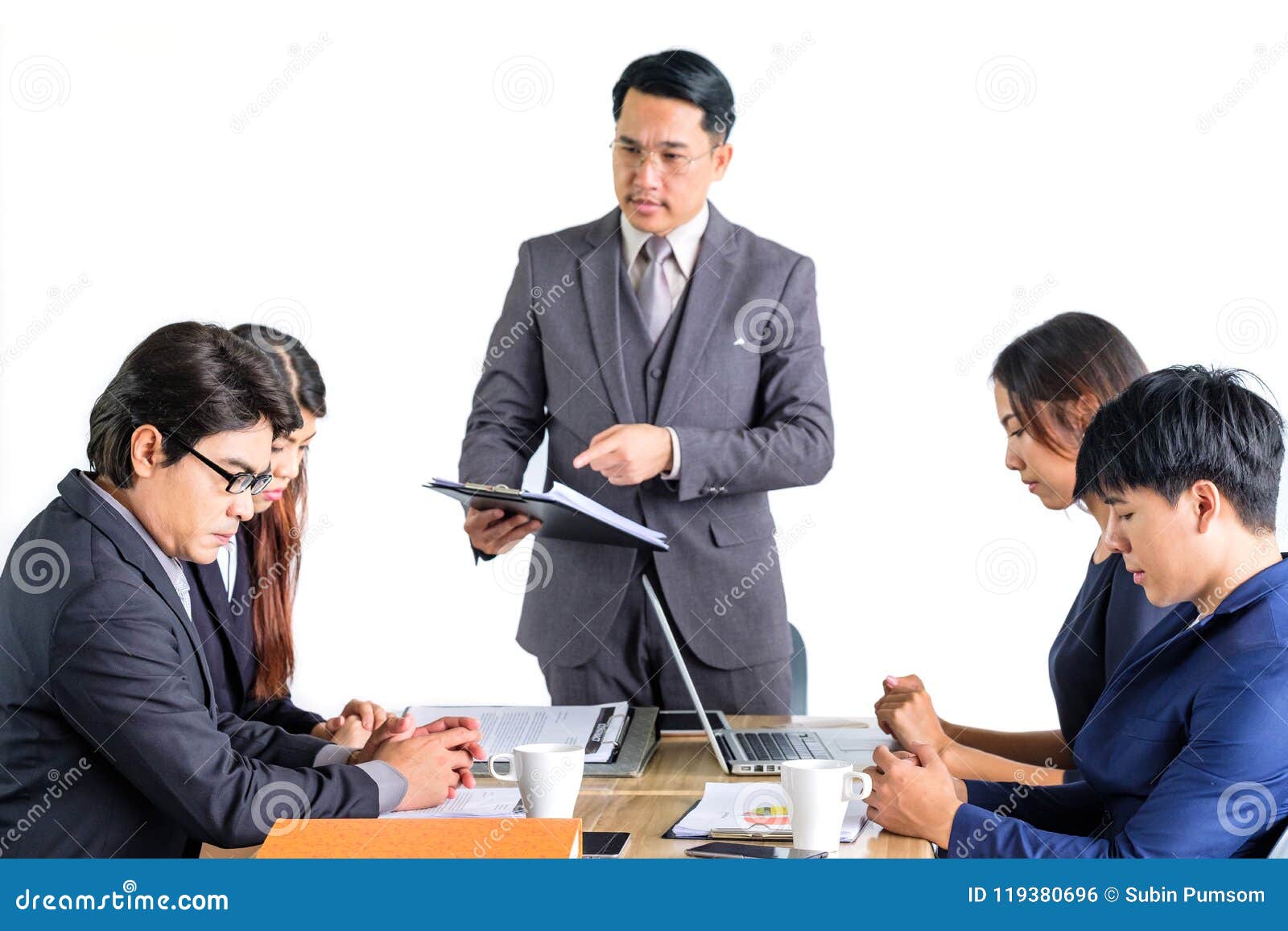 Portrait Multiracial Businesspeople Brainstorming in Meeting Stock ... Portrait Multiracial Businesspeople Brainstorming in Meeting Stock ...
