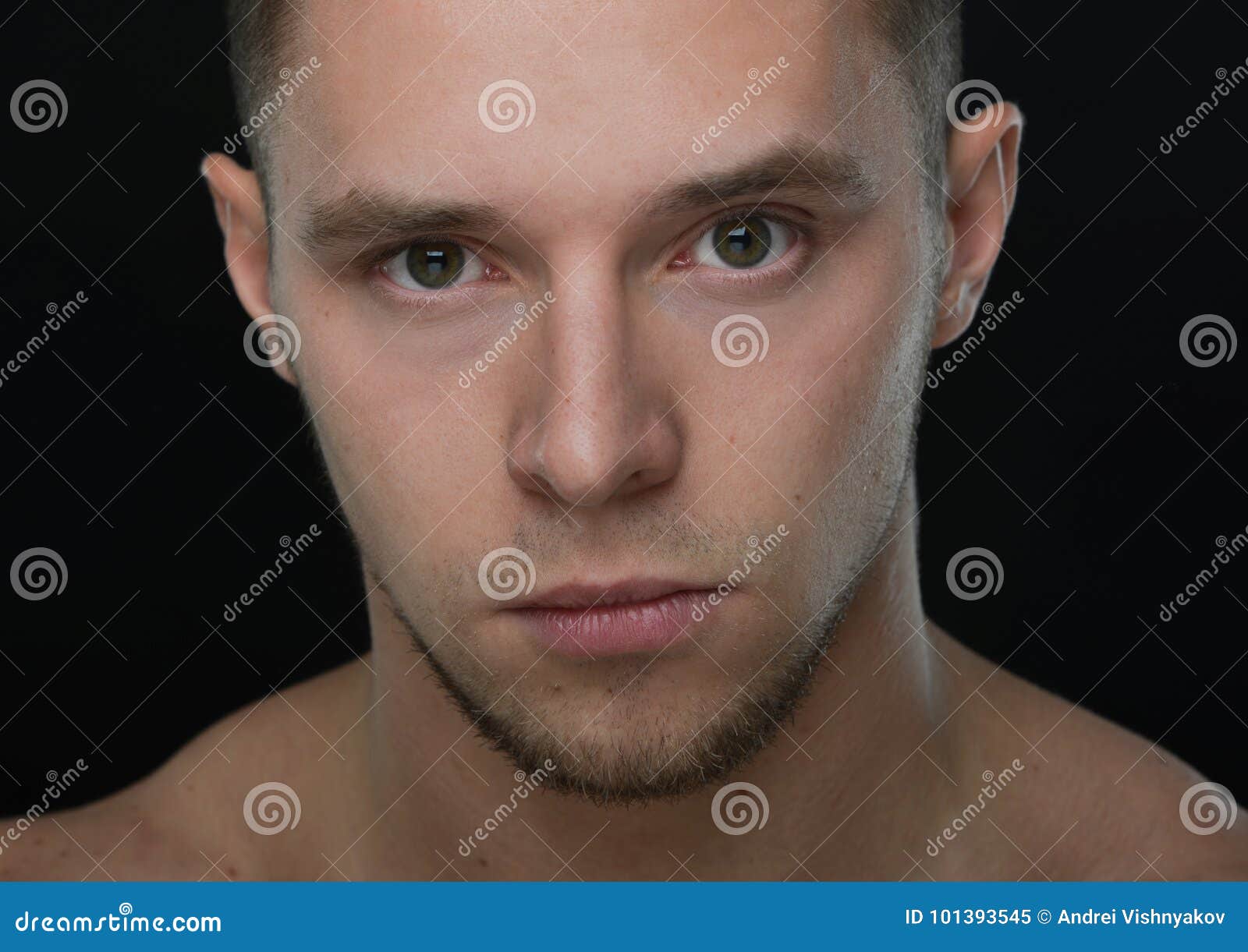 Portrait of bodybuilder stock image. Image of adult - 101393545