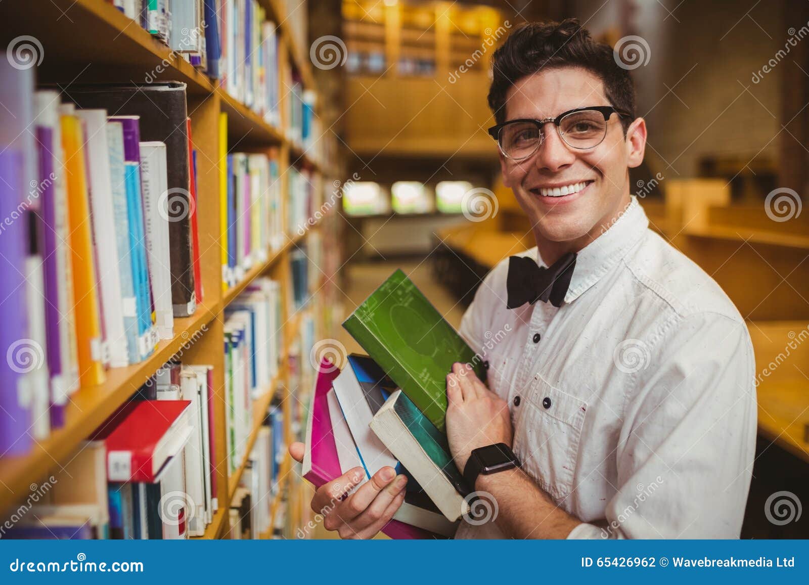 Nerd Holding Blank Sign Royalty-Free Stock Image | CartoonDealer.com ...