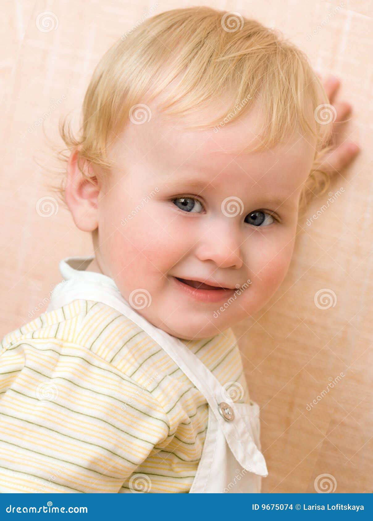 Portrait of nice baby stock photo. Image of emotion, portrait - 9675074