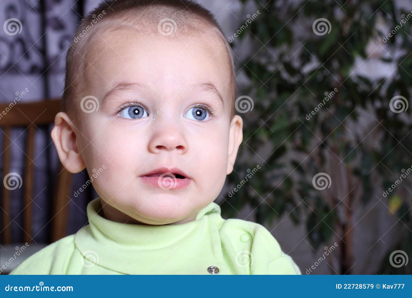 Portrait of Nice Baby Close Up Stock Image - Image of innocence, happy ...