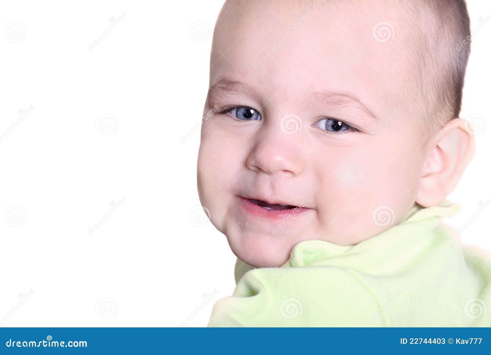 Portrait of Nice Baby Close Up Stock Image - Image of curious ...