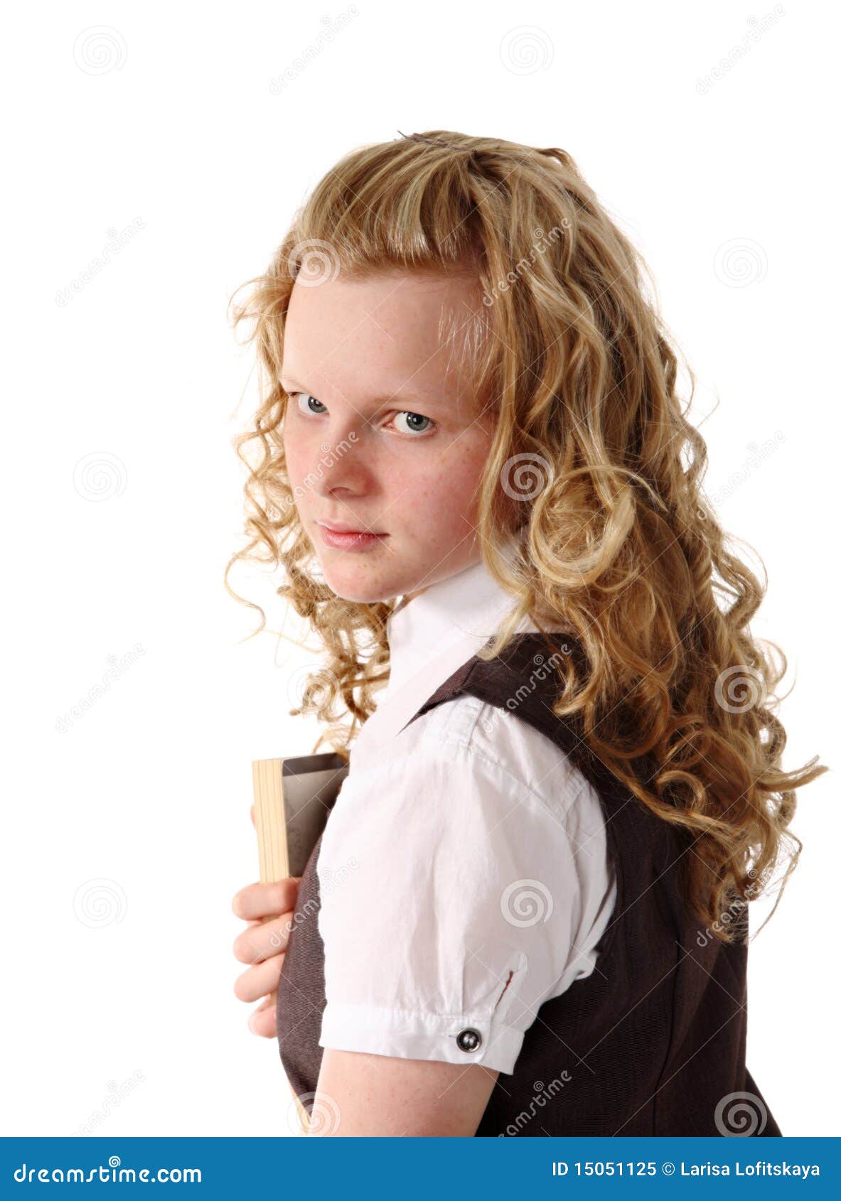 Portrait of nice girl stock image. Image of teenager - 15051125