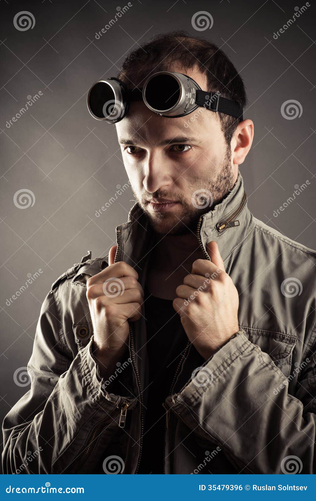 Portrait of a nice man stock photo. Image of people, eyes - 35479396