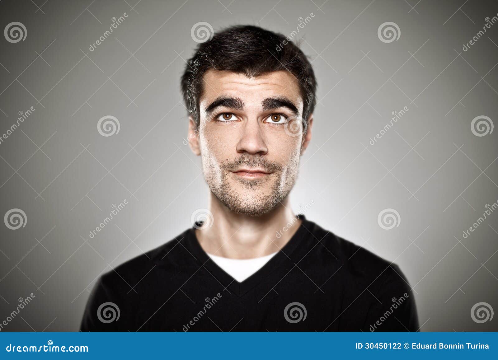 Portrait of a normal boy stock photo. Image of casual - 30450122