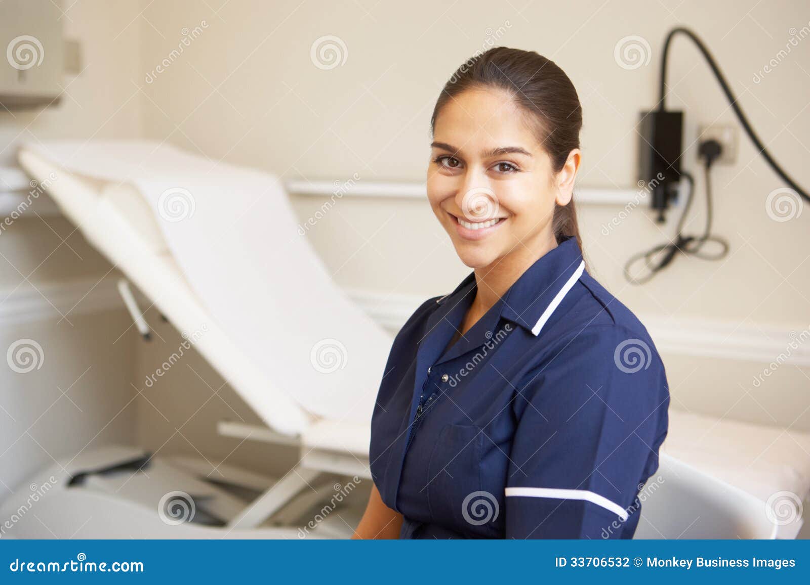 Portrait of Nurse in Surgery Stock Photo - Image of horizontal ...