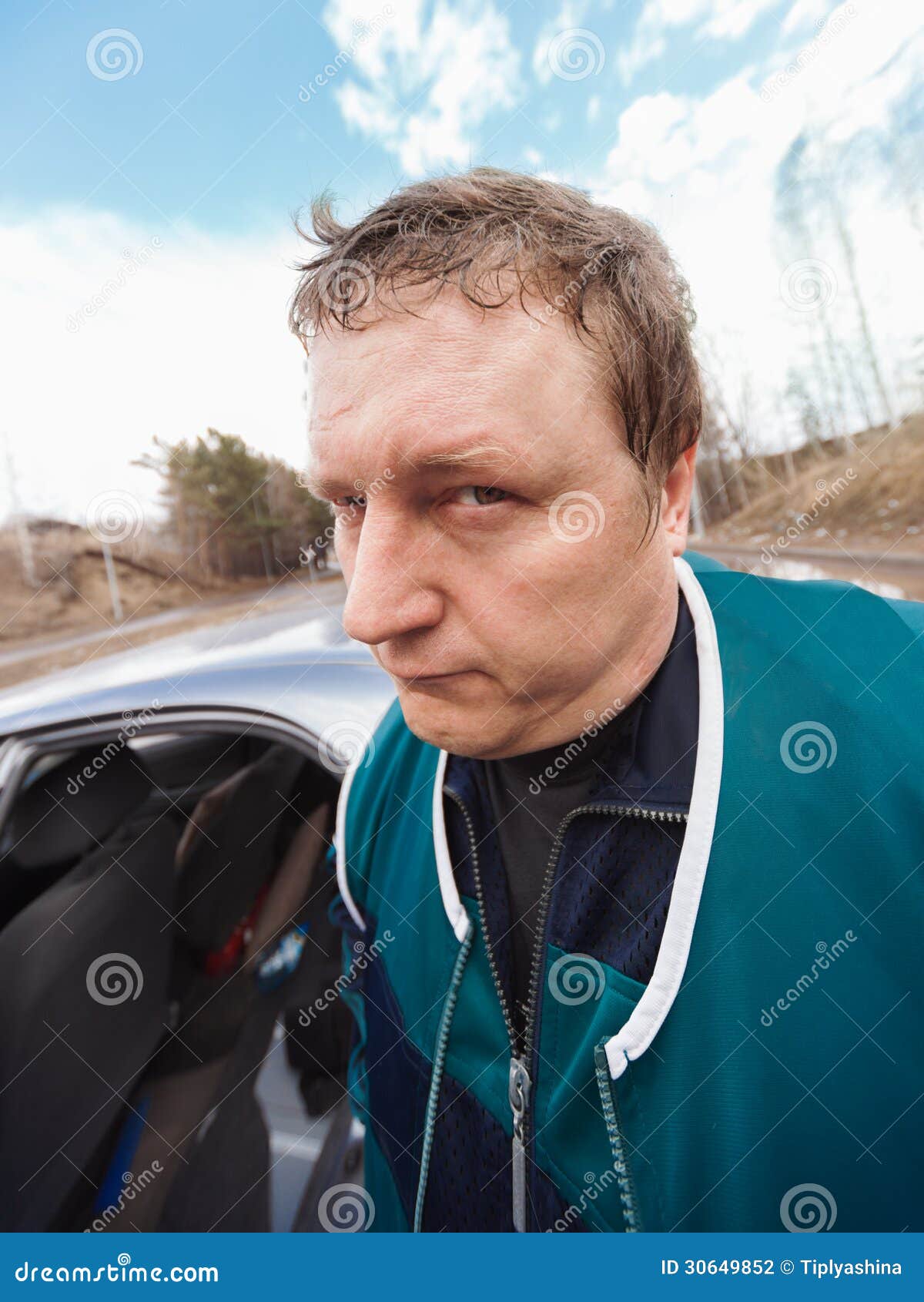 Portrait of the Offended Man Stock Photo - Image of portrait, serious ...