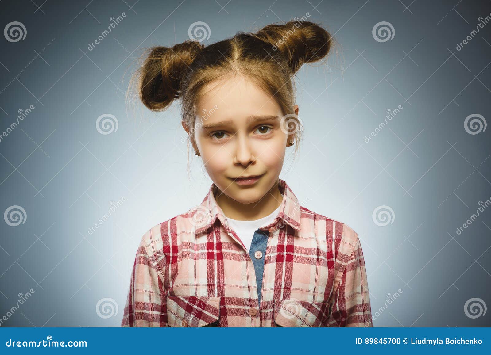 Portrait of Offense Girl. Negative Human Emotion Stock Photo - Image of ...