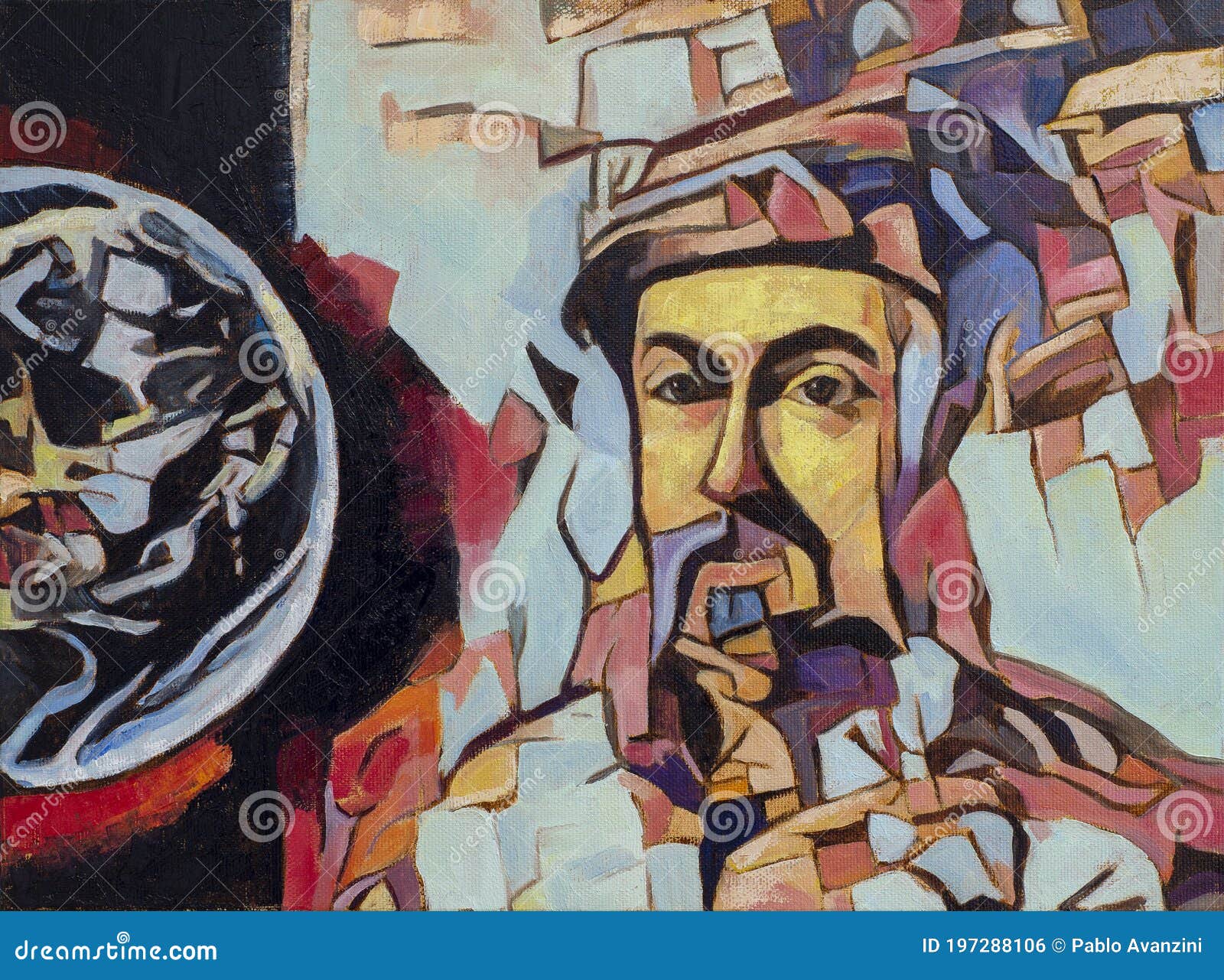 Ferdinand Magellan Portrait Oil on Canvas V Centenary Editorial Photo ...