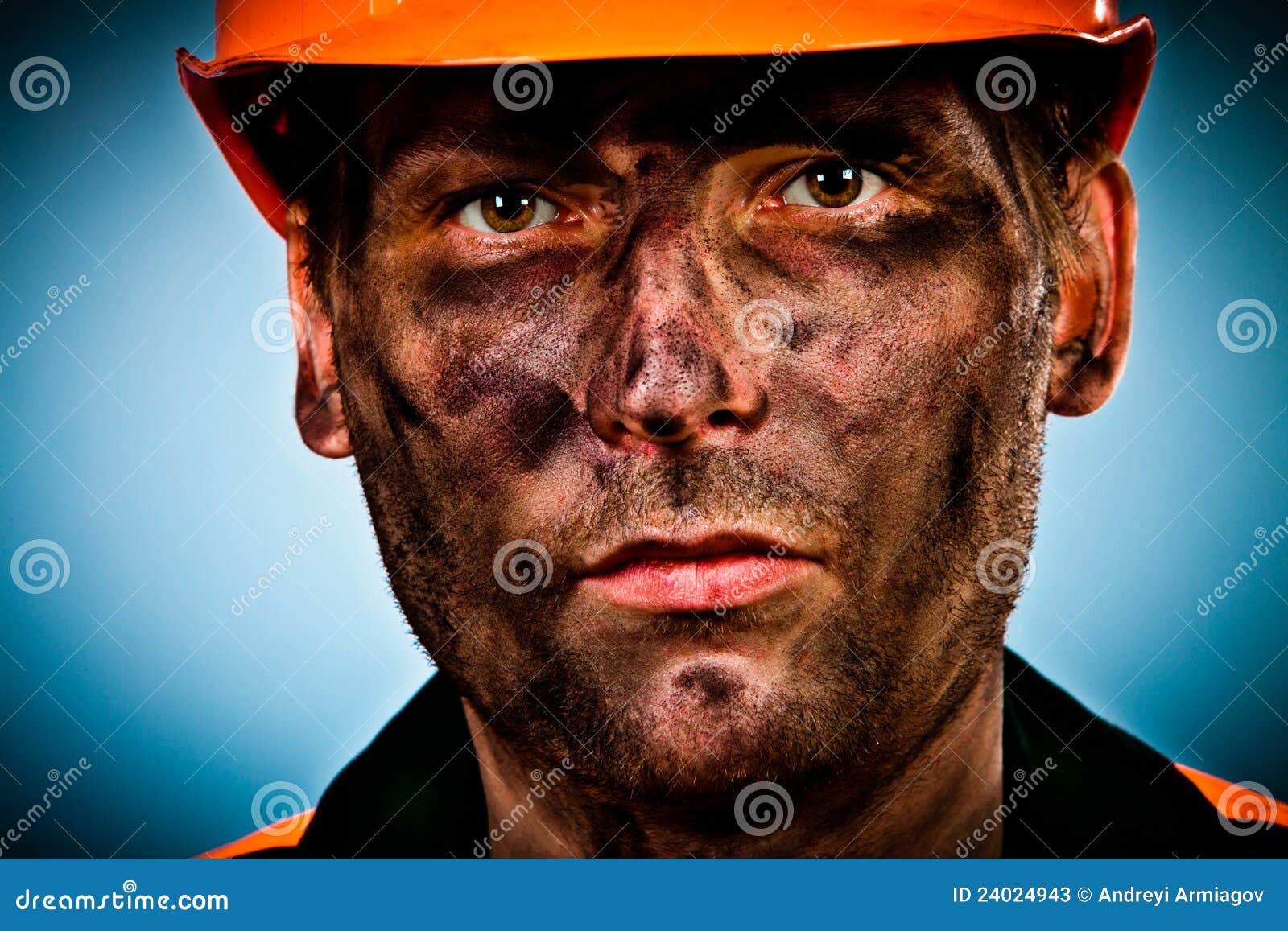 Portrait Oil Industry Worker Stock Image - Image of manufacturing ...