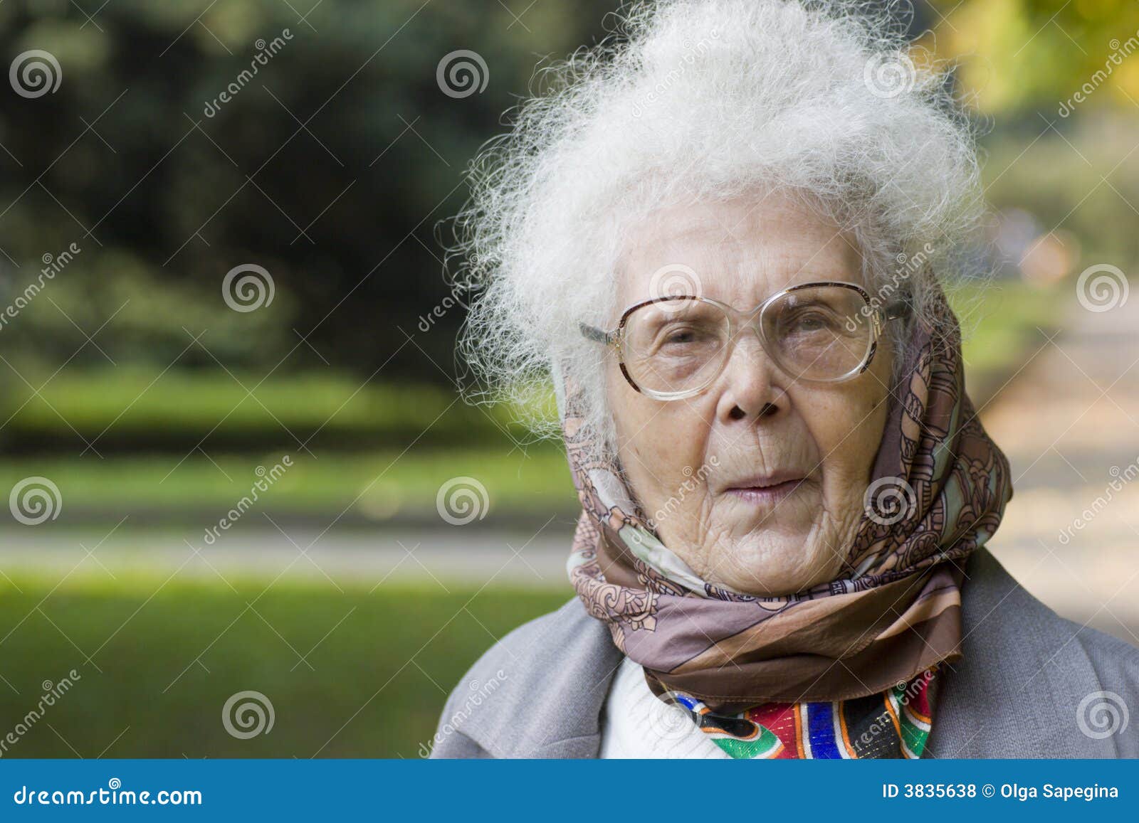 Portrait of Old Lady in the Park Stock Photo - Image of eldest, mature ... Portrait of Old Lady in the Park Stock Photo - Image of eldest, mature ...