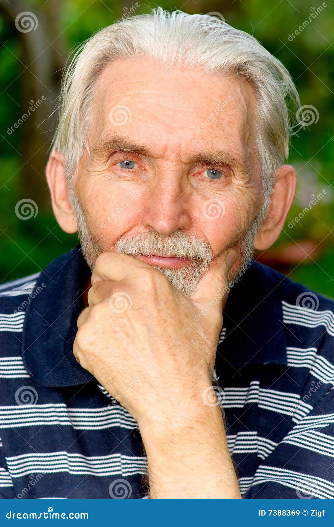 Portrait of old man stock image. Image of face, male, human - 7388369