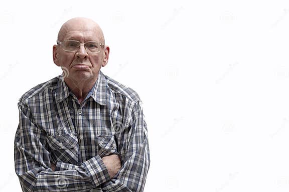 Portrait of an old man stock image. Image of retirement - 149823751
