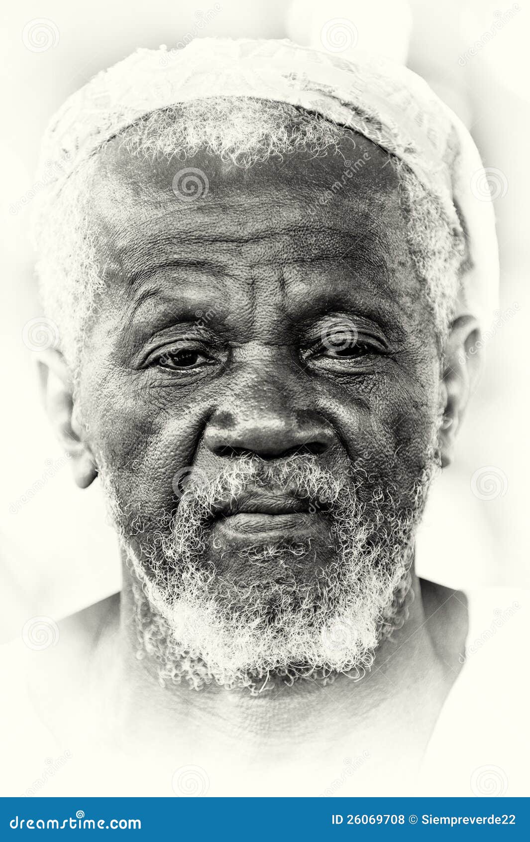 A Portrait of an Old Man from Ghana Editorial Stock Photo - Image of ...