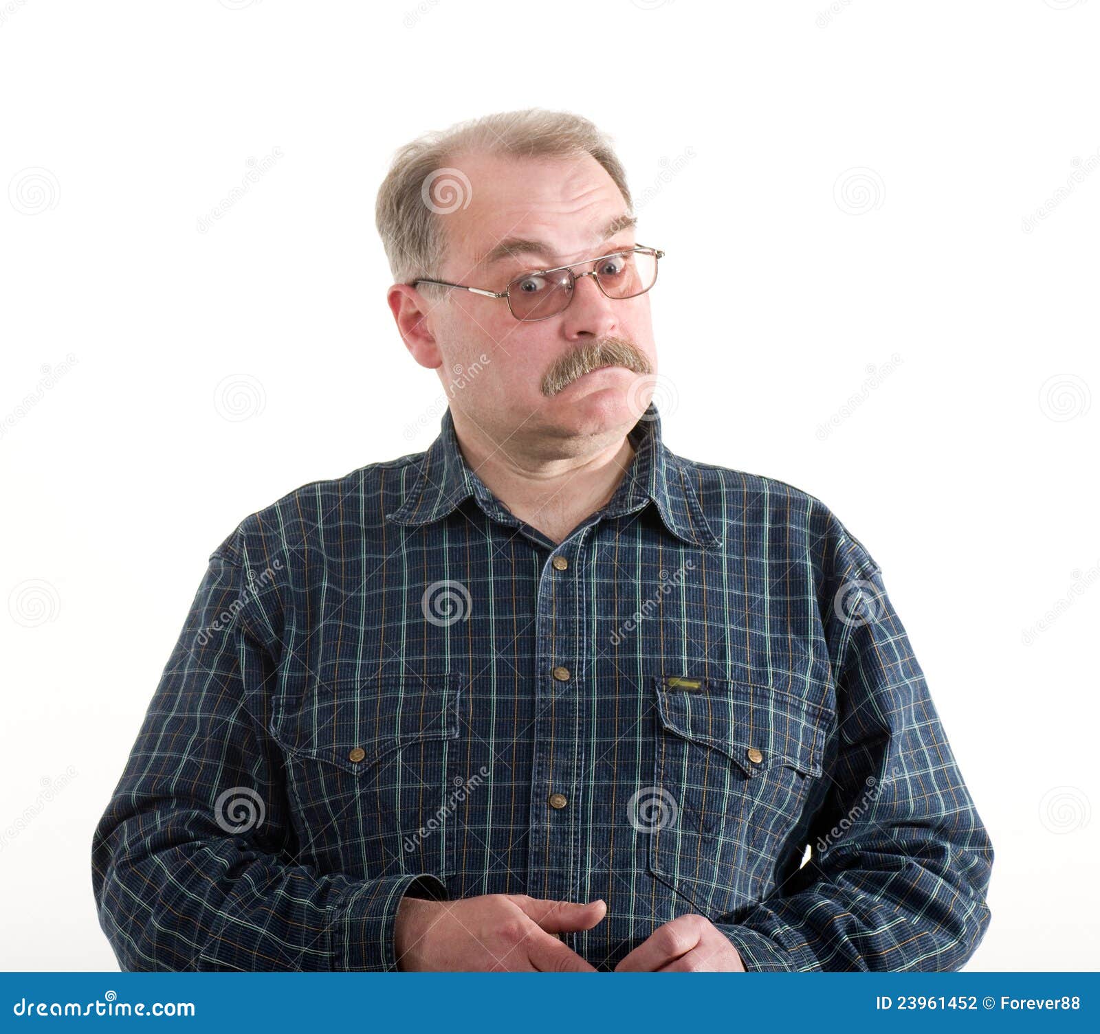 Portrait of a Old Man with Glasses Stock Photo - Image of handsome ...