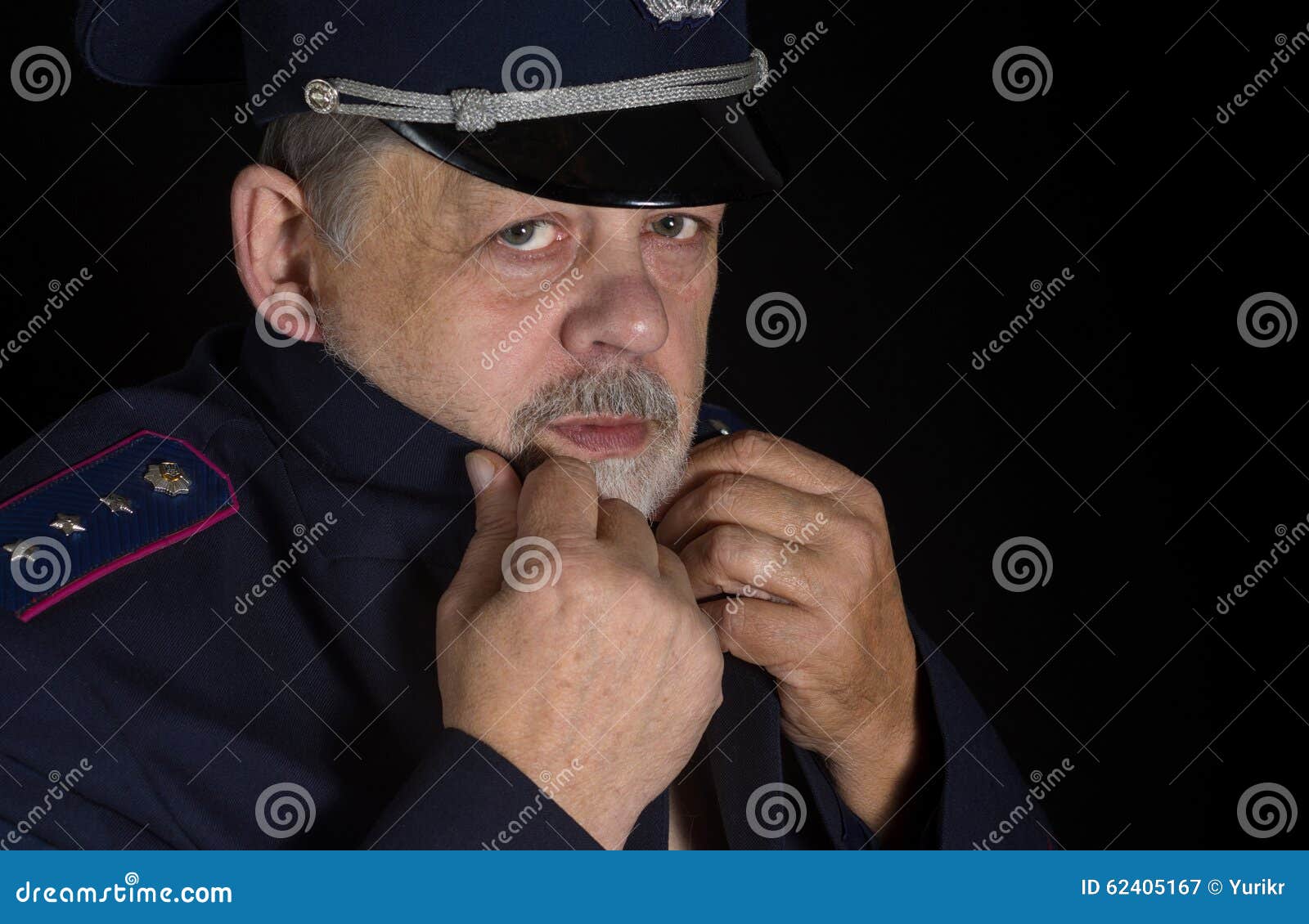 Portrait Older Man Police Uniform Stock Photos - Free & Royalty-Free ...