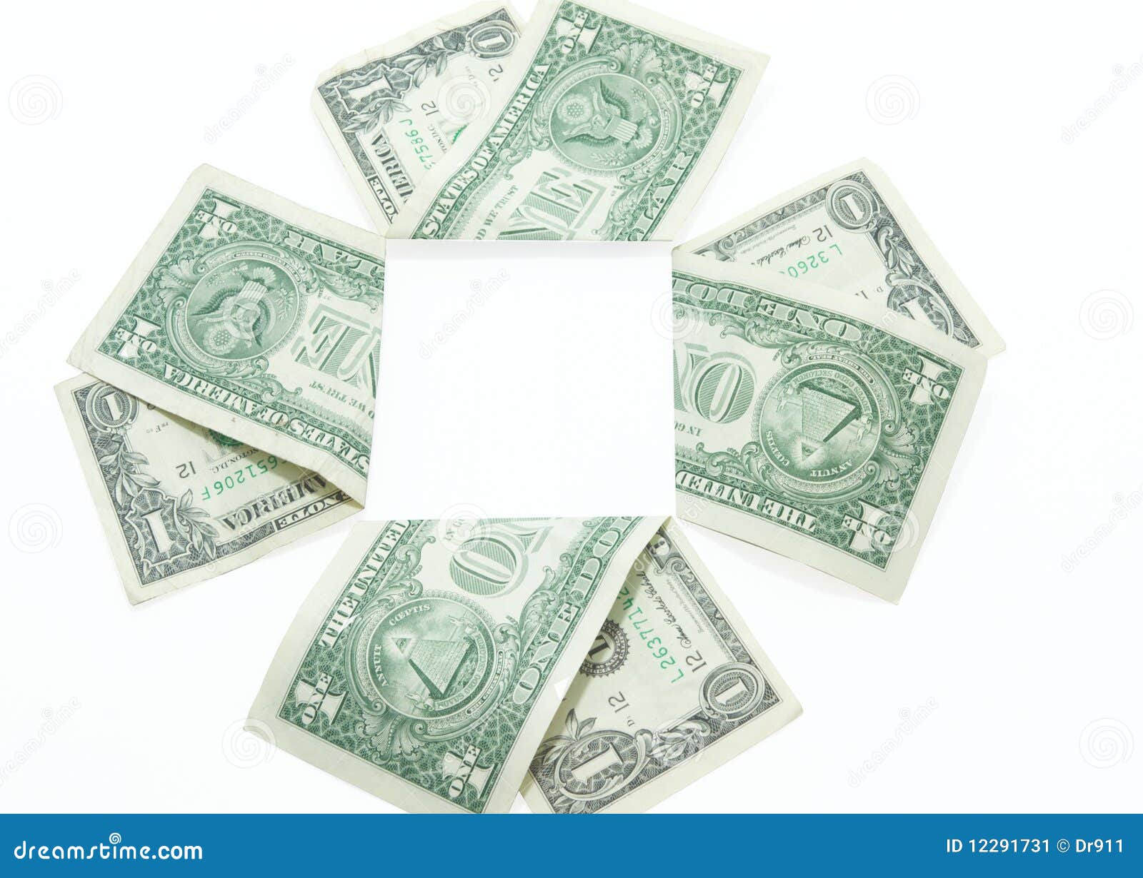 Portrait: one dollar stock image. Image of cash, currency - 12291731