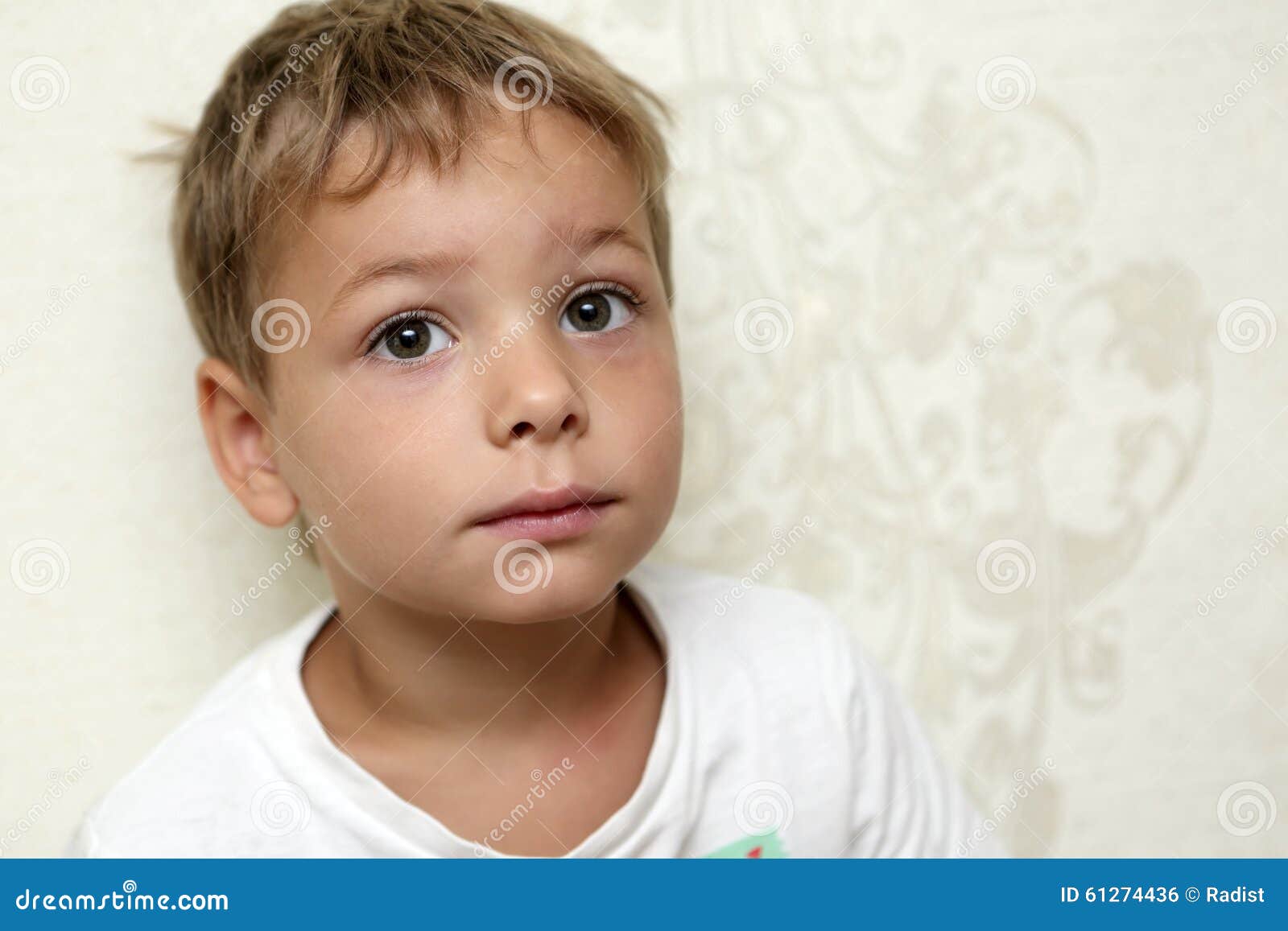 Portrait Of A Pensive Young Bald Man Stock Photo | CartoonDealer.com ... Portrait Of A Pensive Young Bald Man Stock Photo | CartoonDealer.com ...