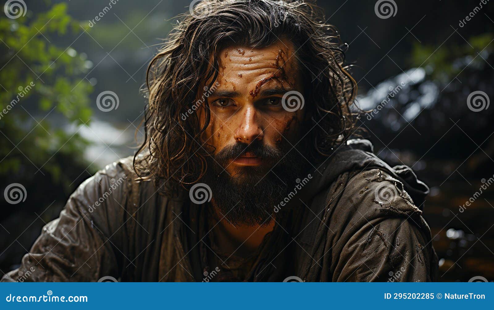 Portrait of a Man Portrait of a Person Stock Illustration ...