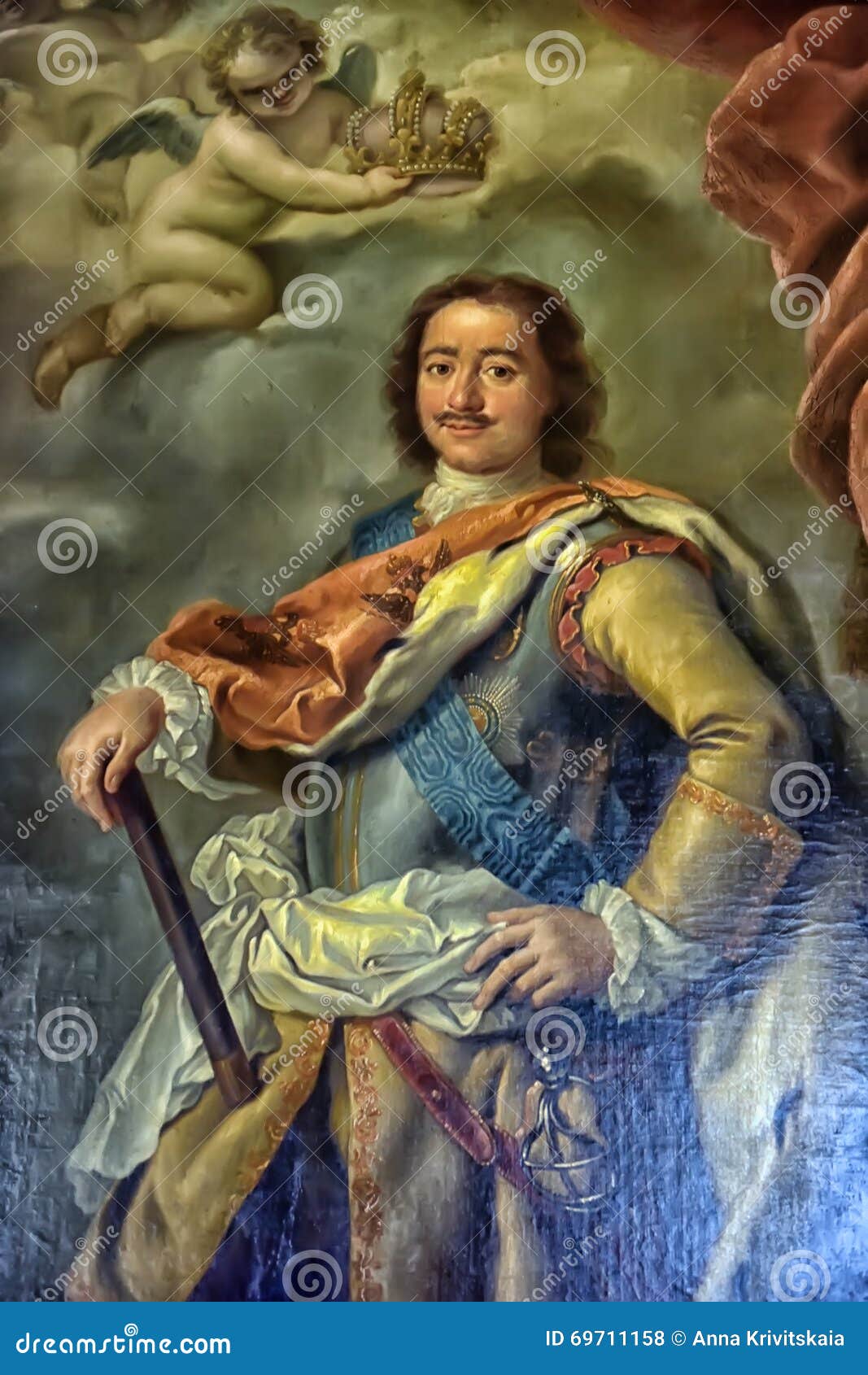 Portrait of Peter the Great Editorial Stock Photo - Image of tsars ...