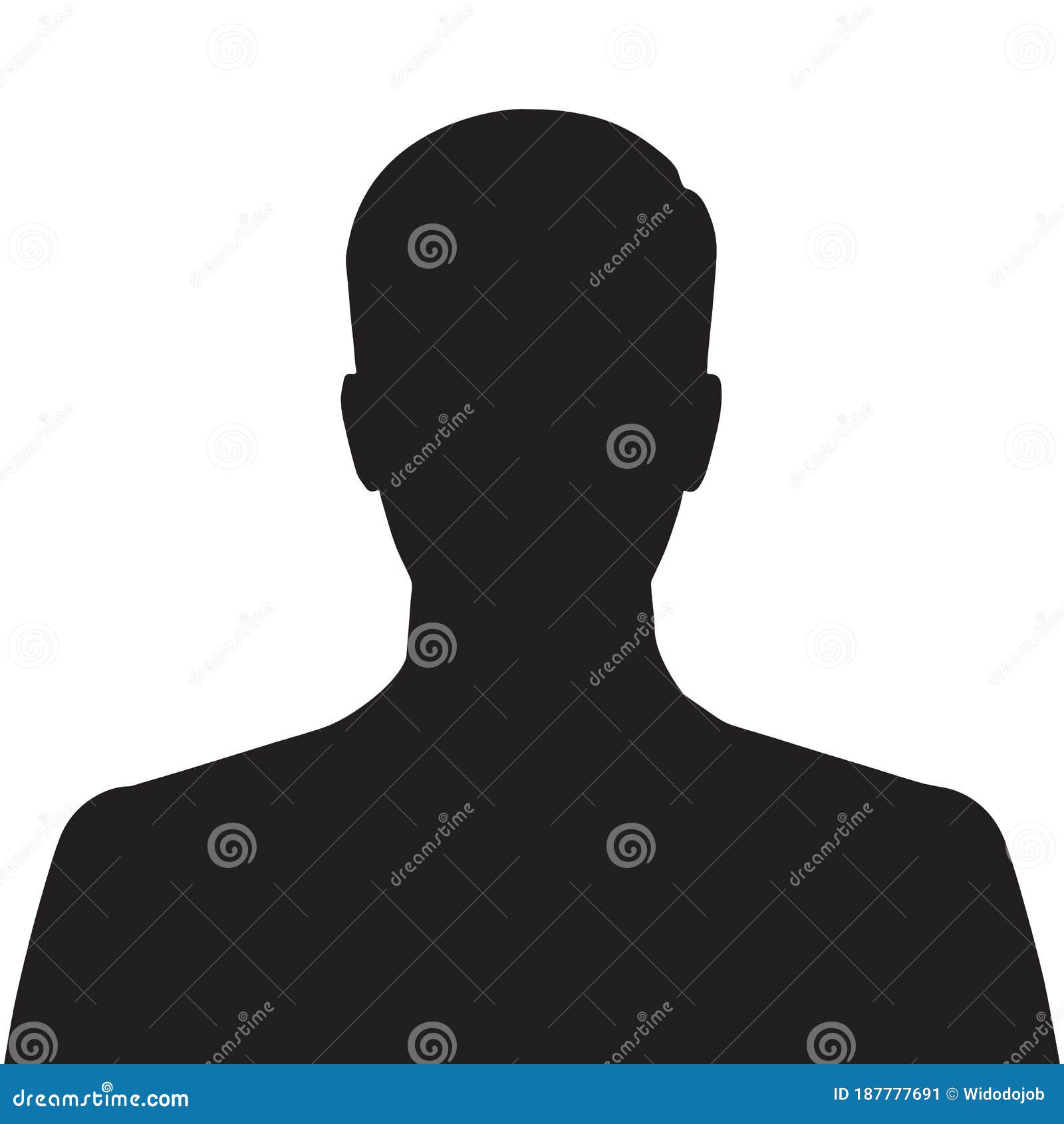 Portrait photo icon stock vector. Illustration of face - 187777691