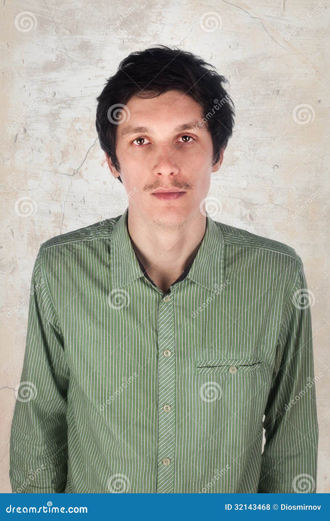Portrait of Pitiful Young Man Isolated Stock Photo - Image of upset ...