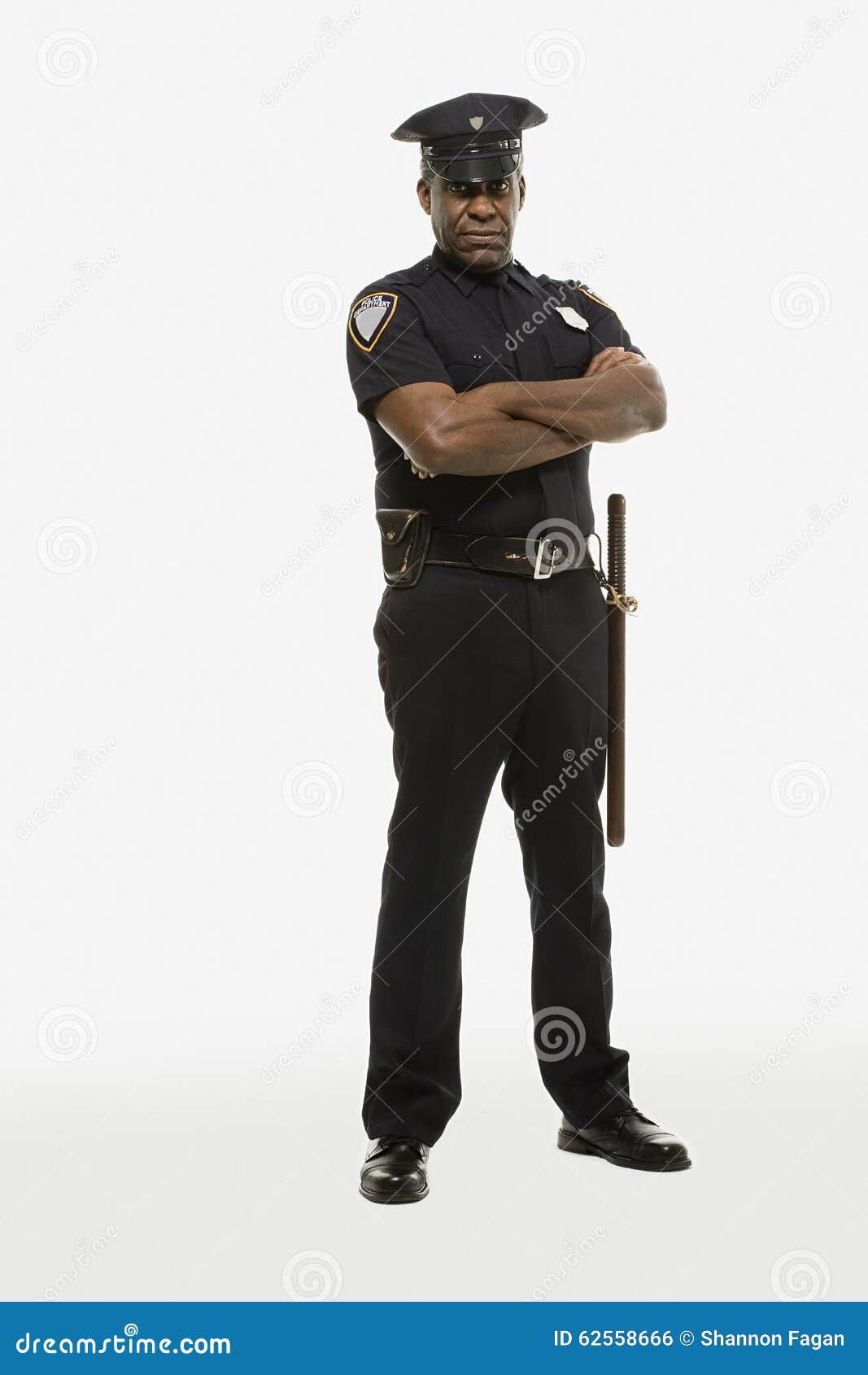 African American Police Officer