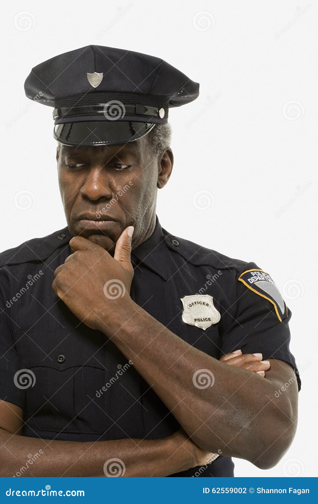 Portrait of a Police Officer Stock Photo - Image of justice, formalwear ...