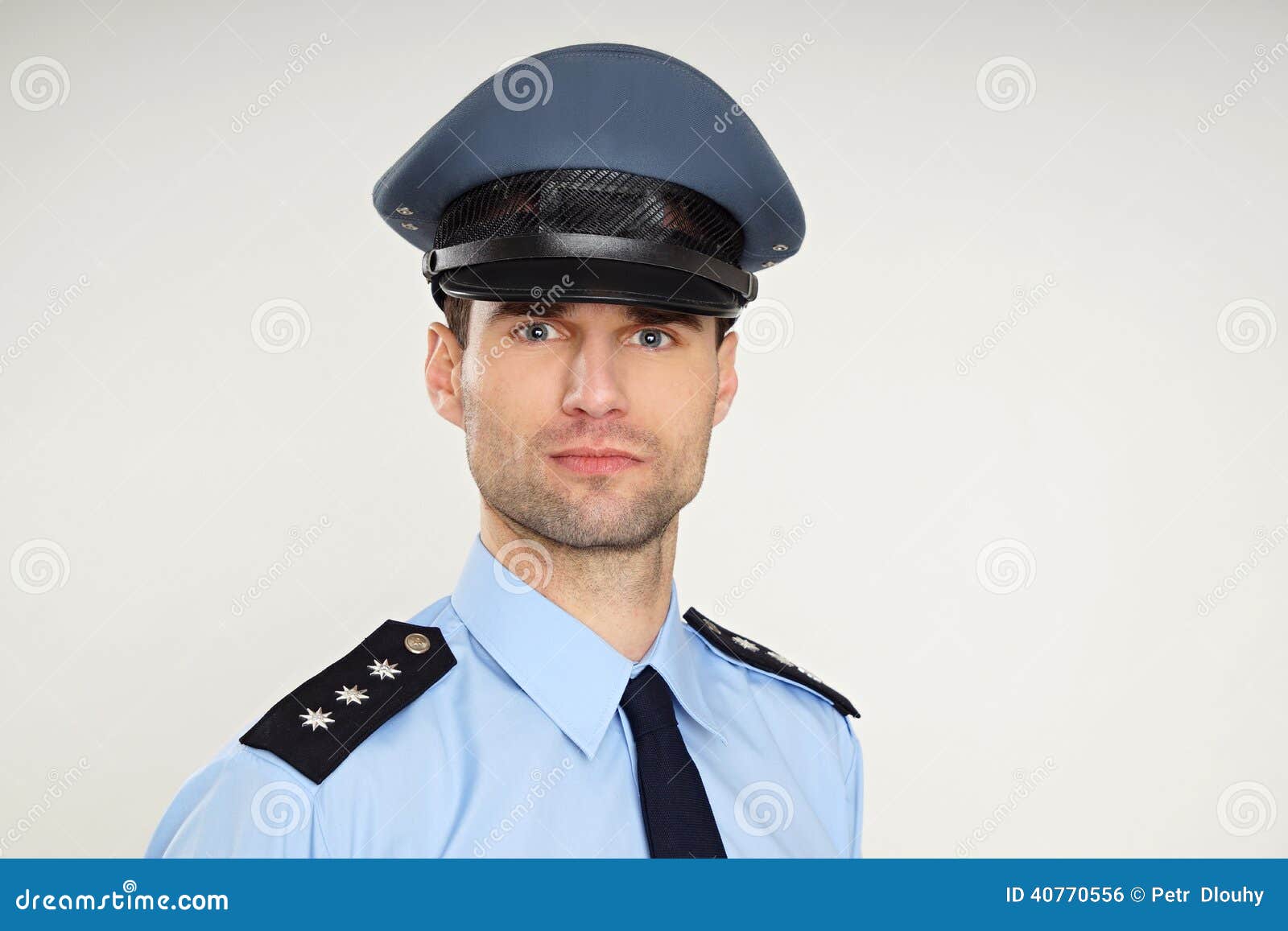 Portrait of policeman stock photo. Image of order, officer - 40770556