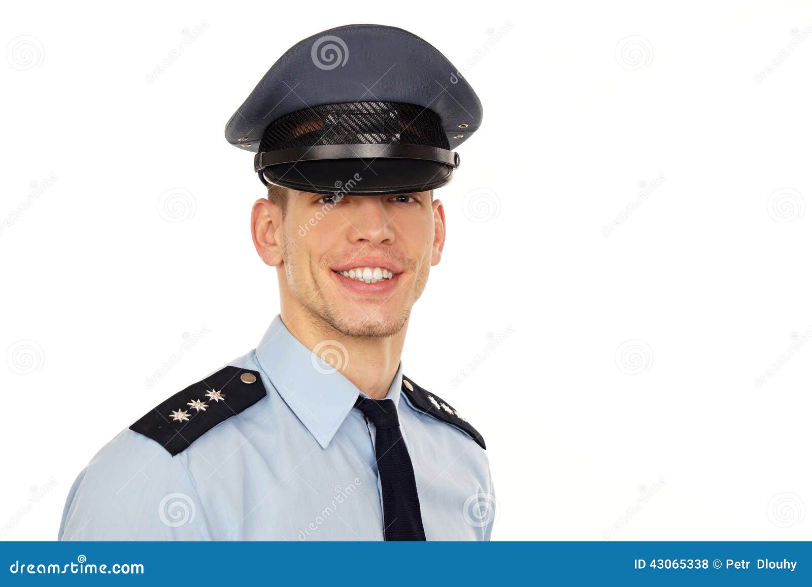 Portrait of policeman stock photo. Image of security - 43065338