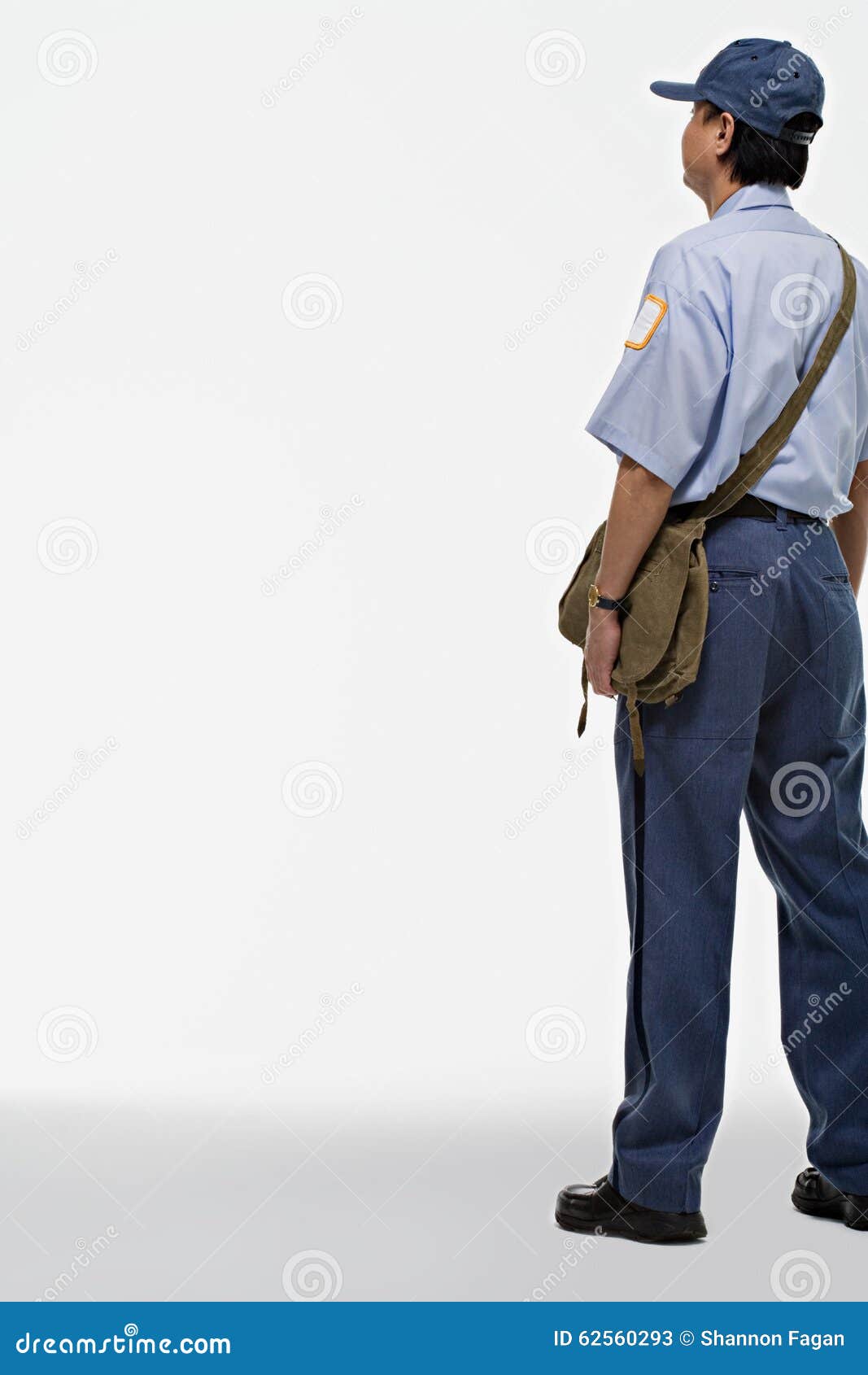 Portrait of a postman stock image. Image of japanese - 62560293