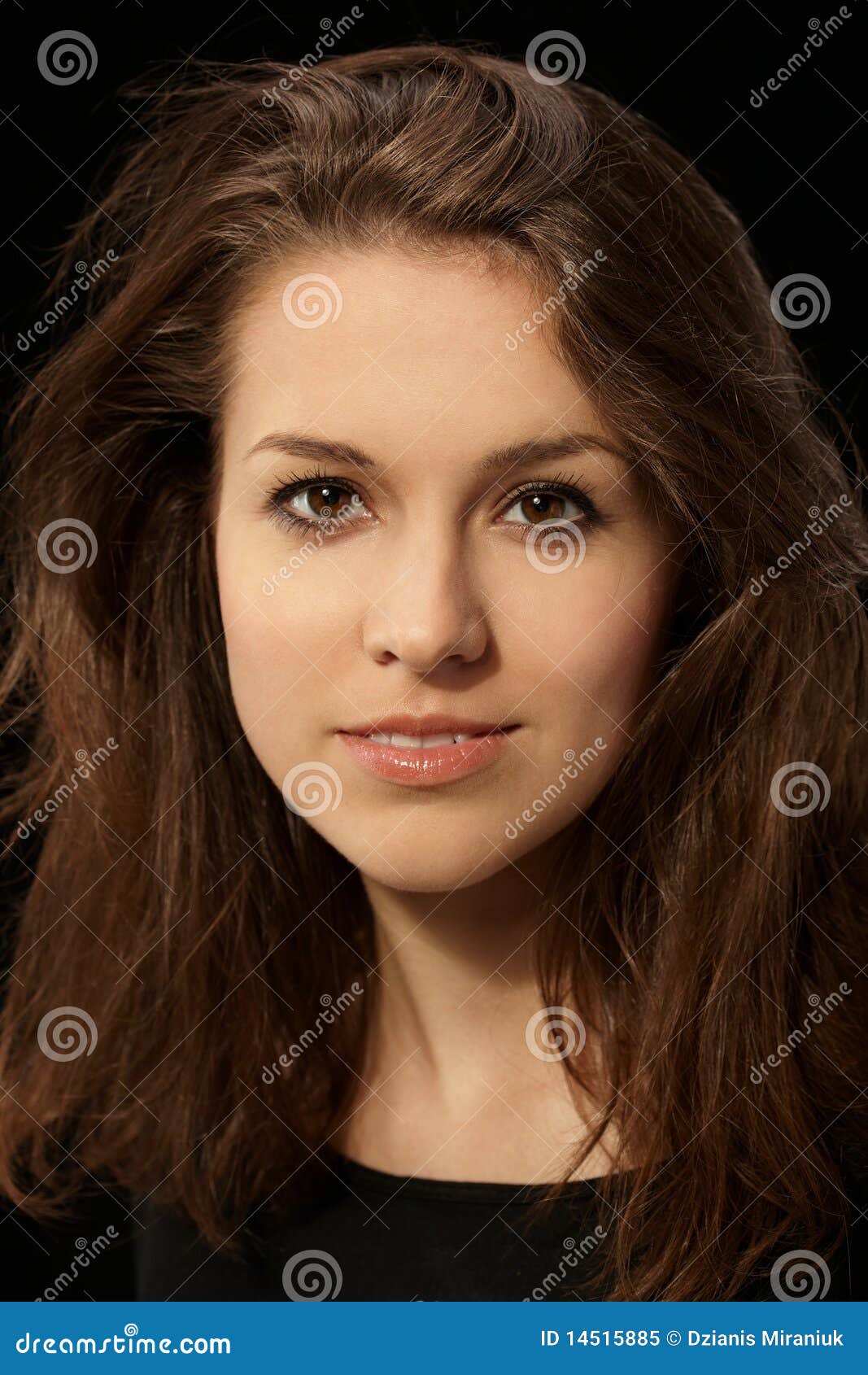 Portrait of pretty girl stock image. Image of female - 14515885
