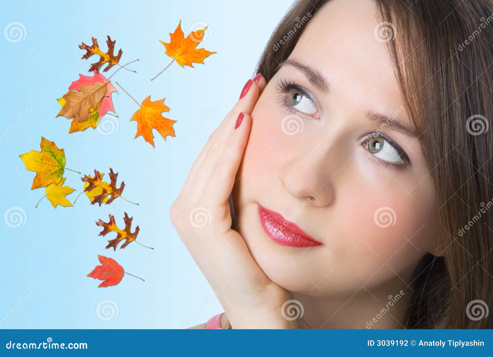 Portrait pretty girl stock photo. Image of lady, face - 3039192
