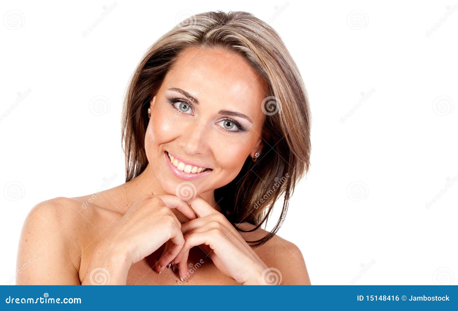 Portrait of a pretty model stock photo. Image of person - 15148416
