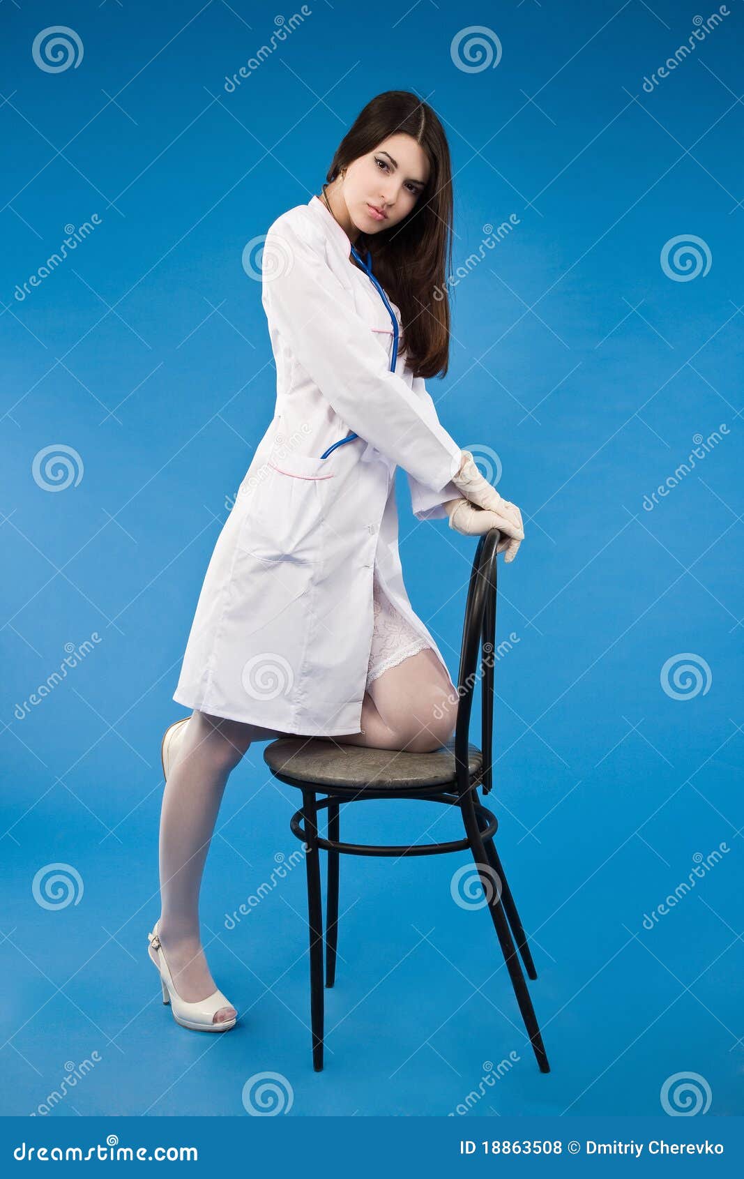 Portrait of the Pretty Nurse Stock Photo - Image of assistant ...
