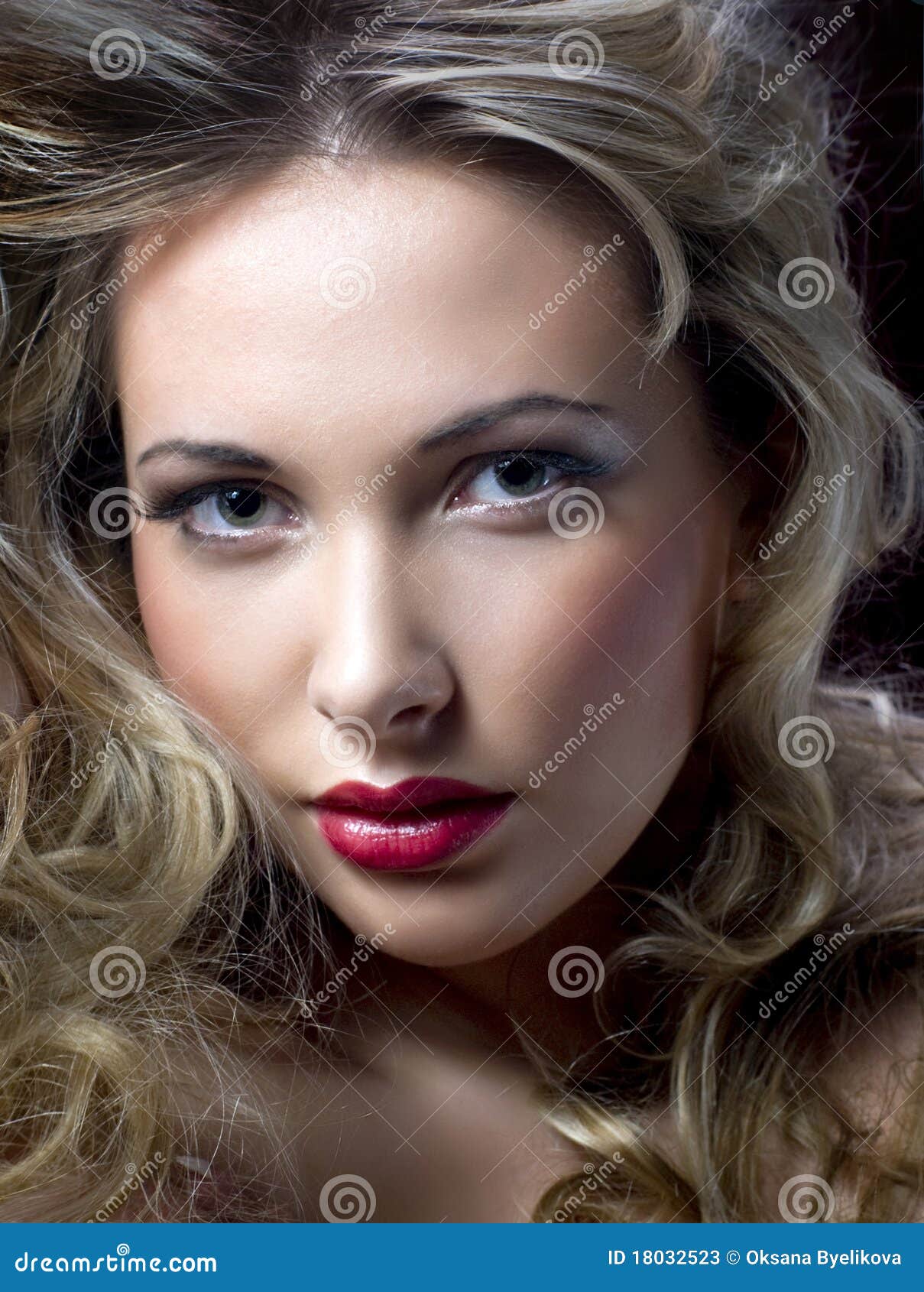 Portrait of pretty woman stock image. Image of pretty - 18032523
