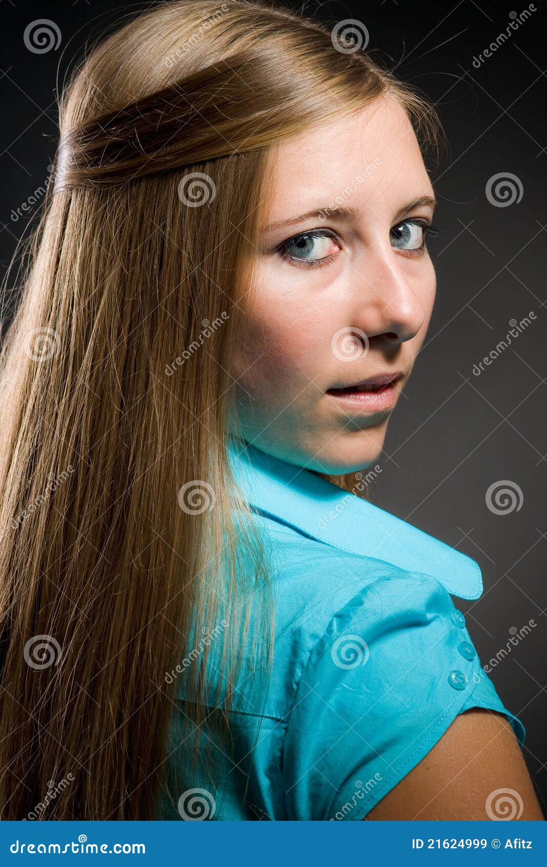 Portrait of a pretty woman stock image. Image of elegance - 21624999