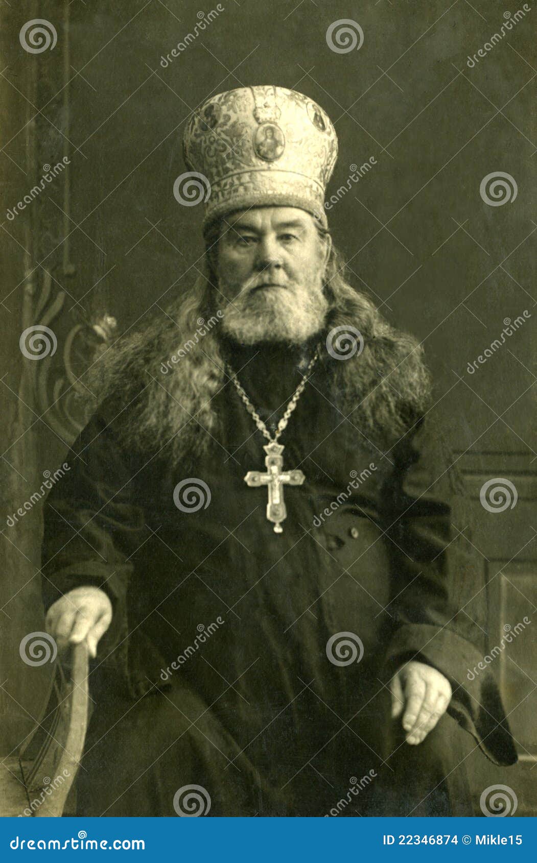 Portrait of priest stock photo. Image of portrait, looking - 22346874