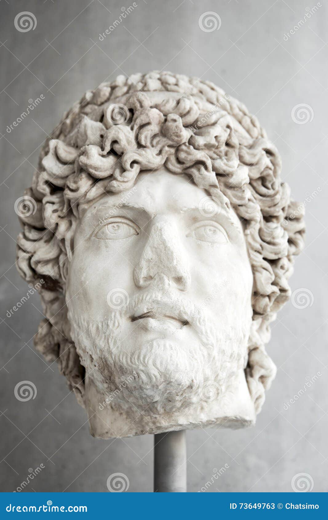 Portrait of a Priest, in Ancient Greece Stock Image - Image of vintage ...