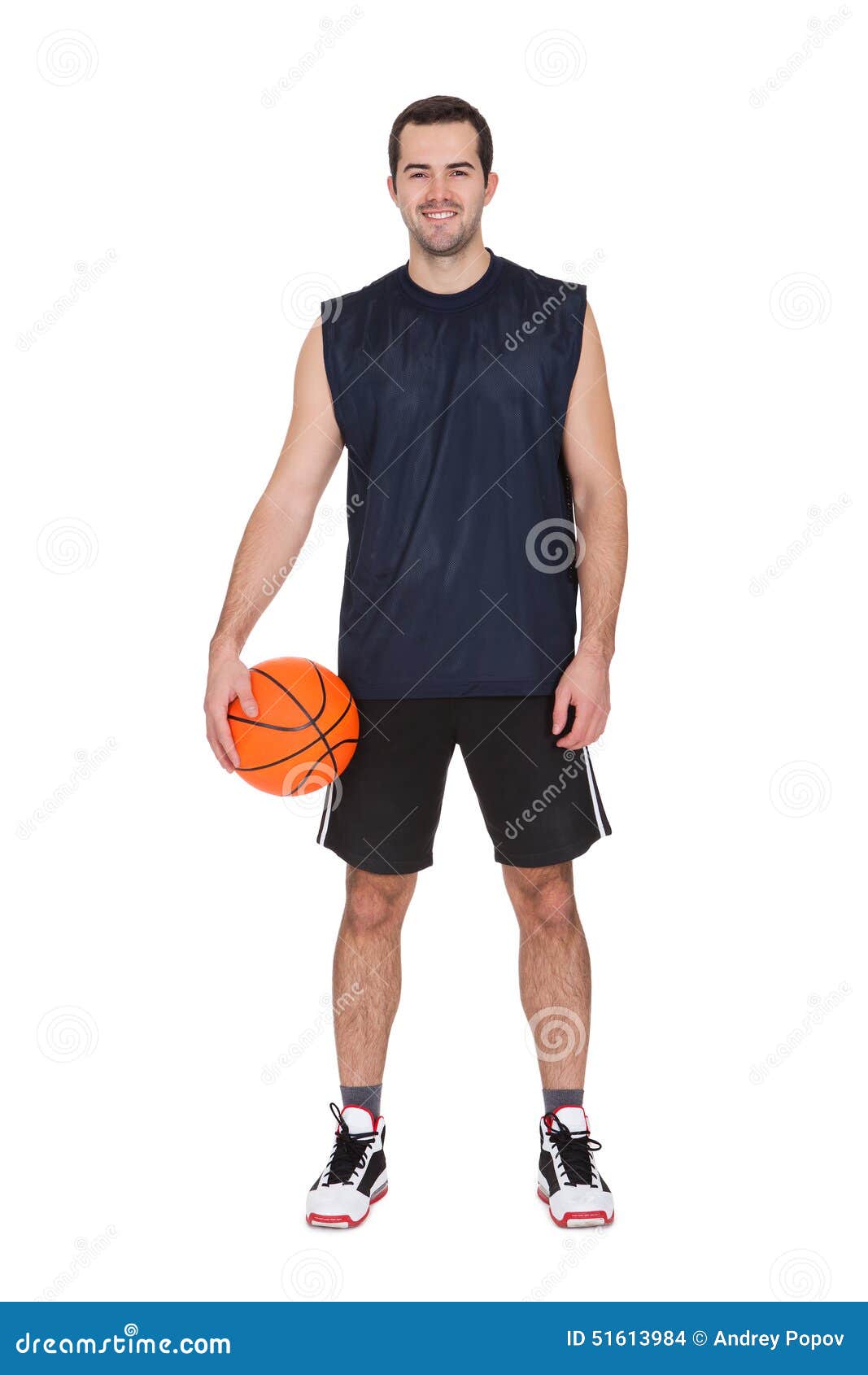 Portrait of Professional Basketball Player Stock Photo - Image of ...